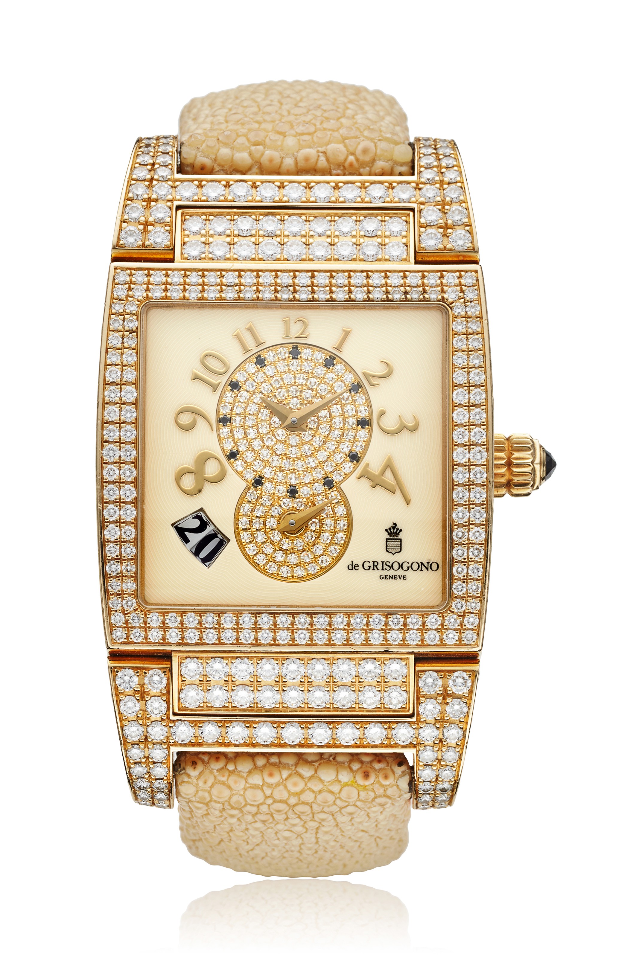 DE GRISOGONO, 18K DUAL-TIME, REF. UNO DF S 42, | Christie’s