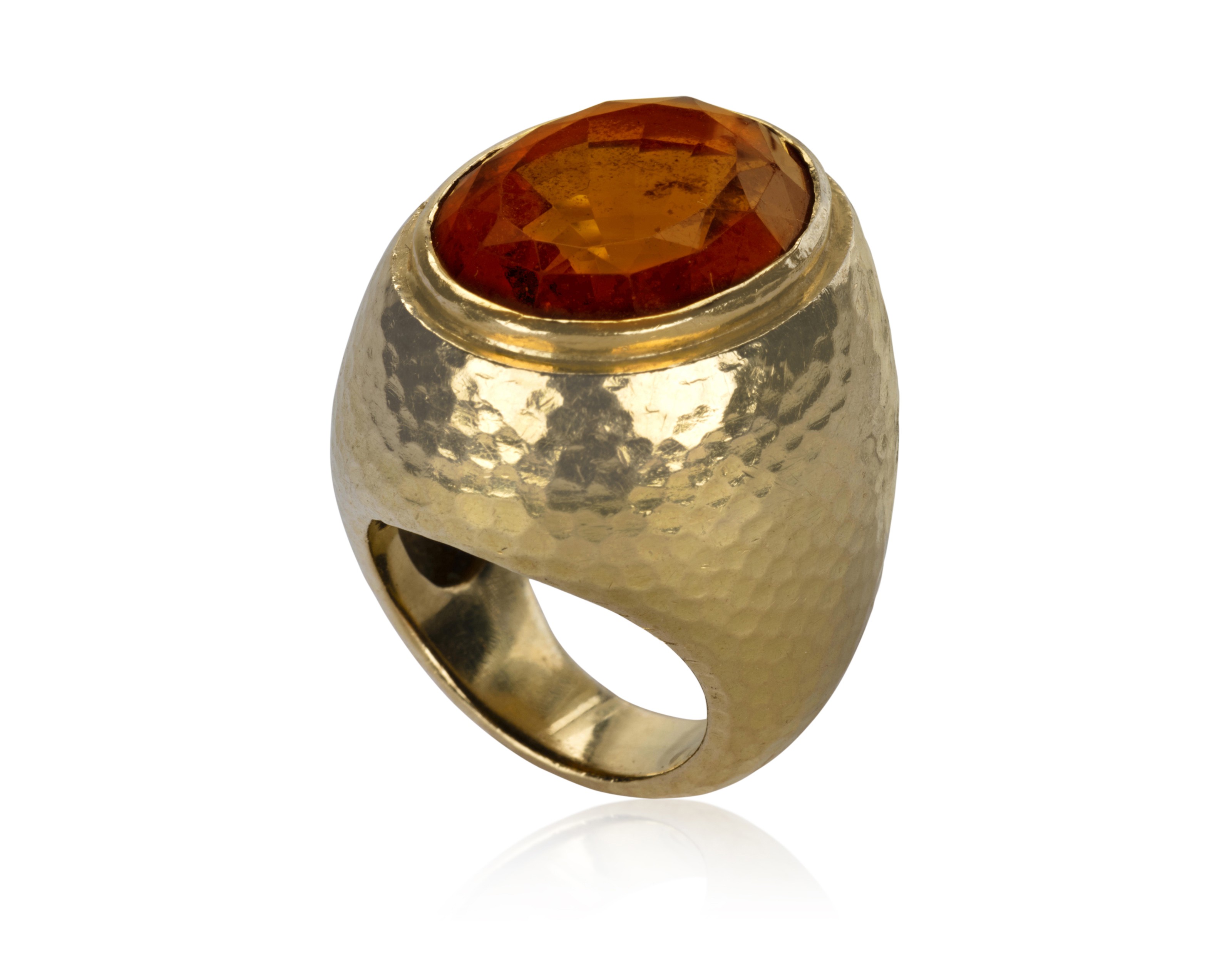 ANDREW CLUNN CITRINE AND GOLD RING, | Christie’s
