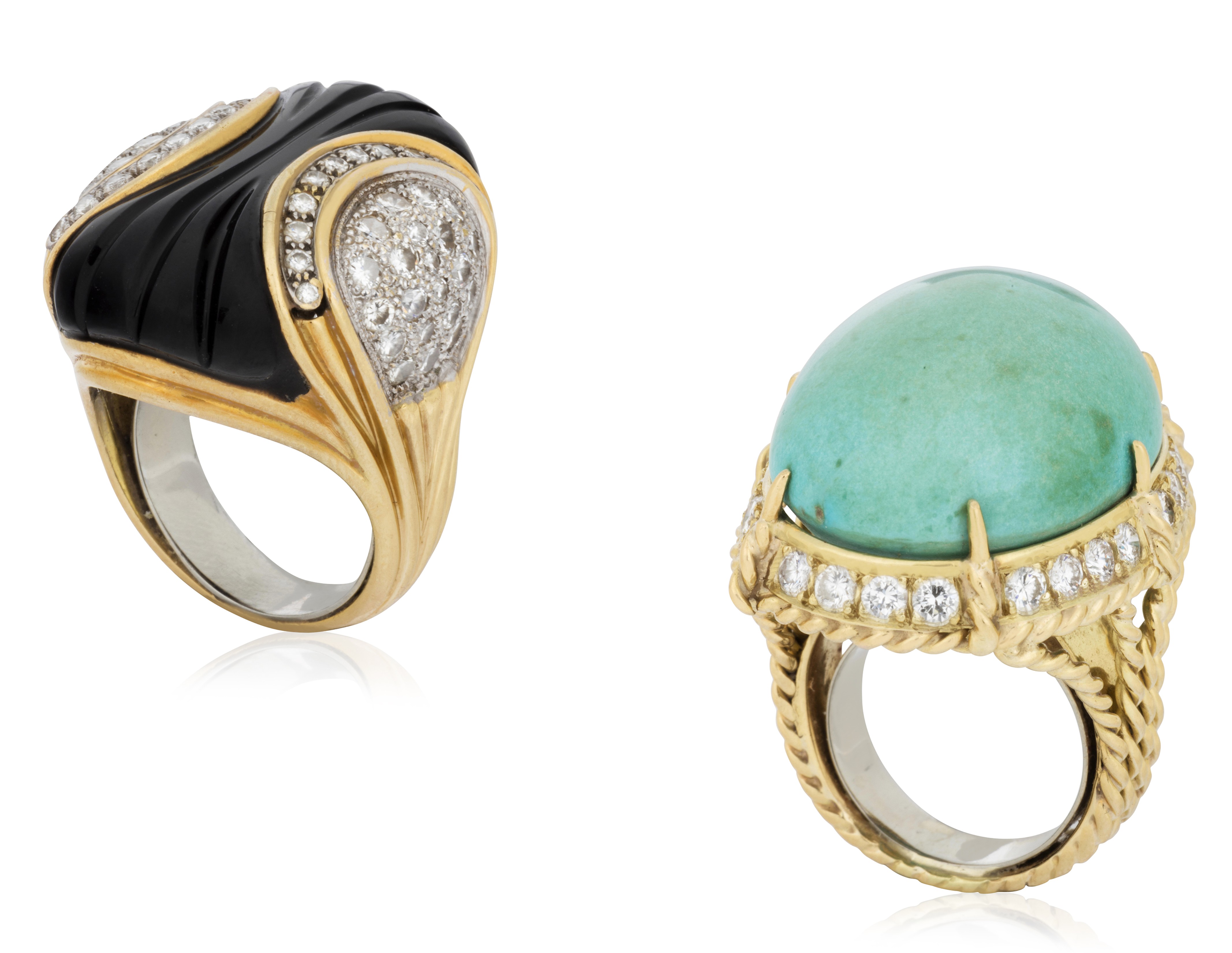 GROUP OF DIAMOND AND GEM SET RINGS, | Christie’s