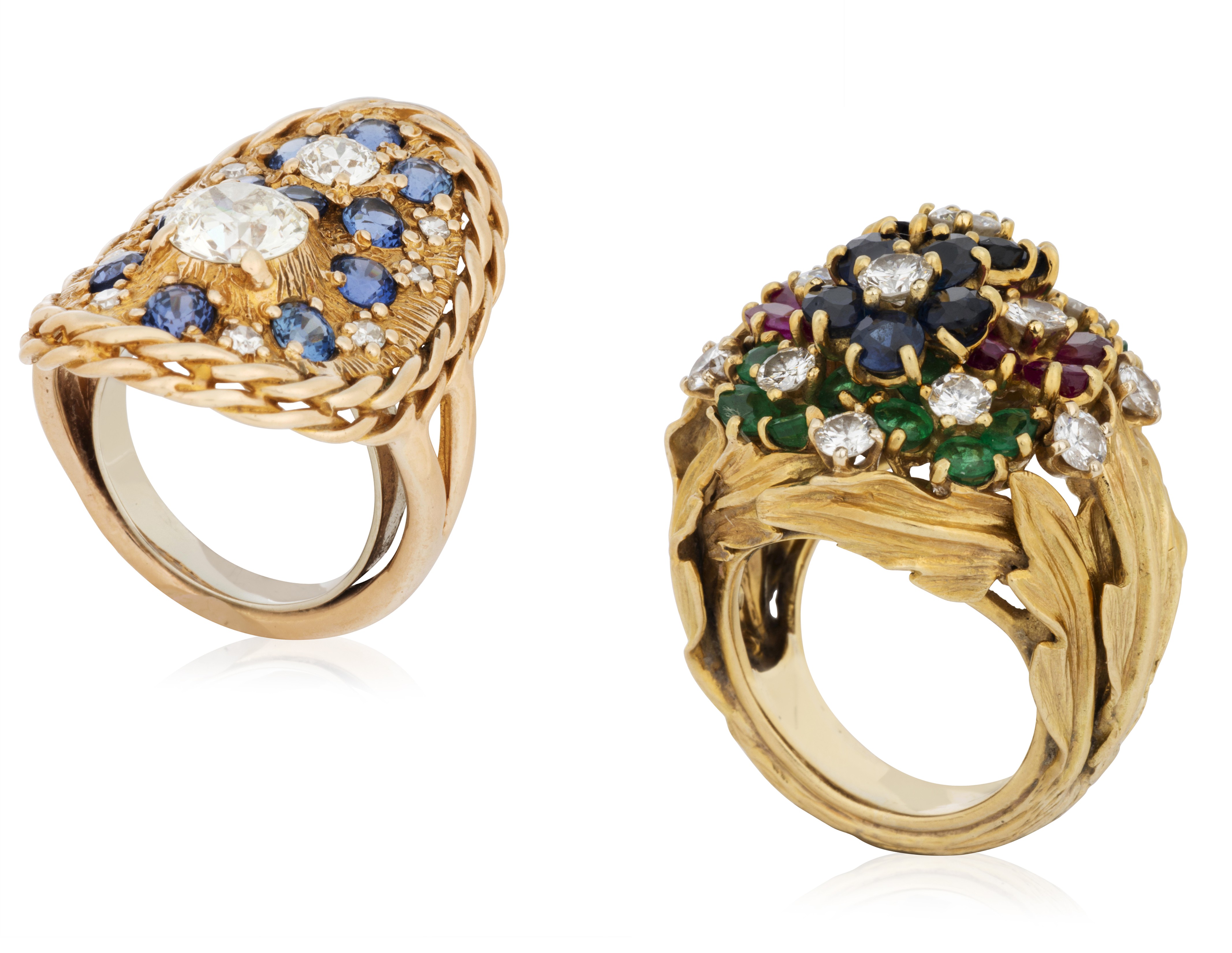 GROUP OF DIAMOND AND MULTI GEM RINGS, | Christie’s