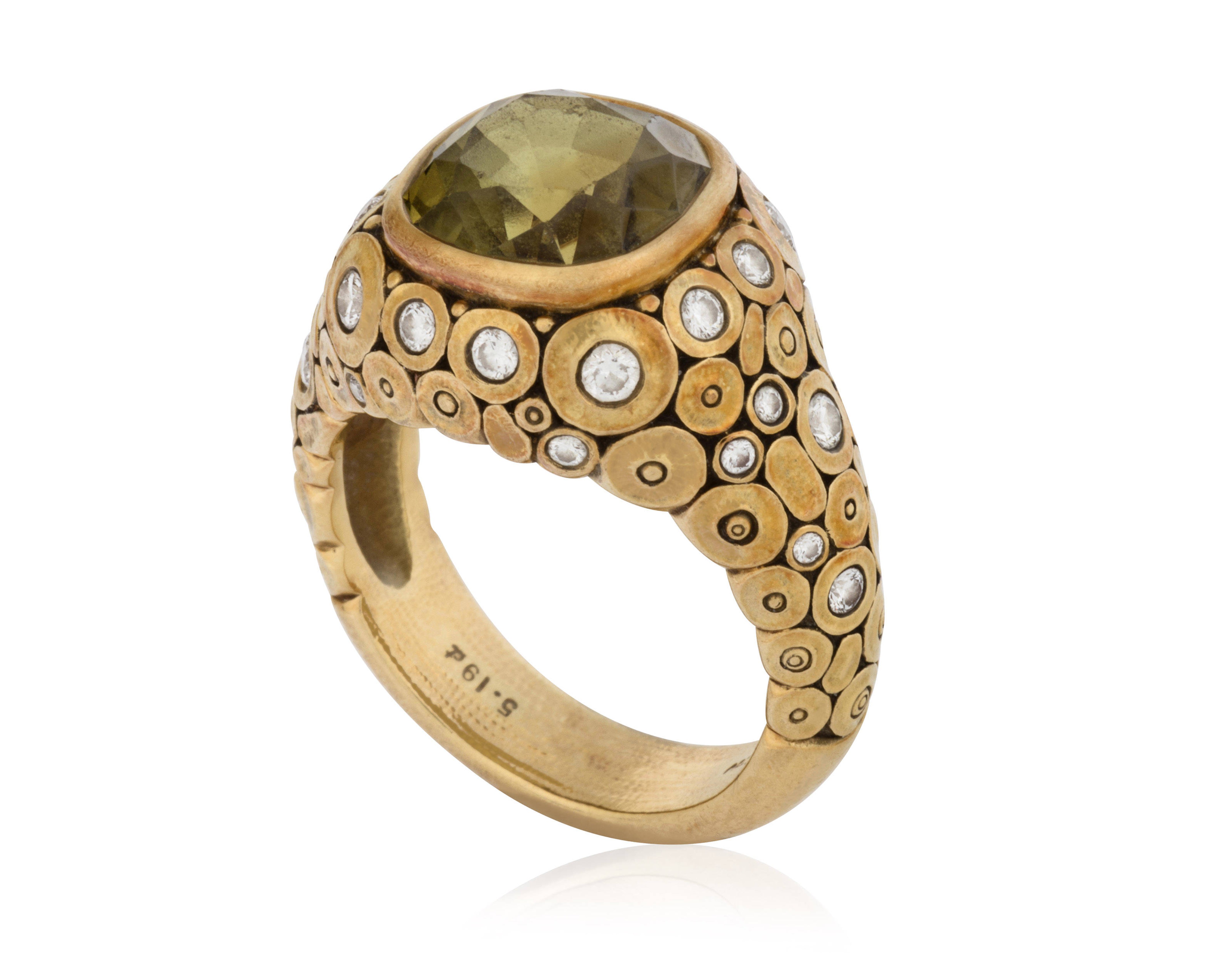 Alex Sepkus Chrysoberyl And Diamond Ring Christies