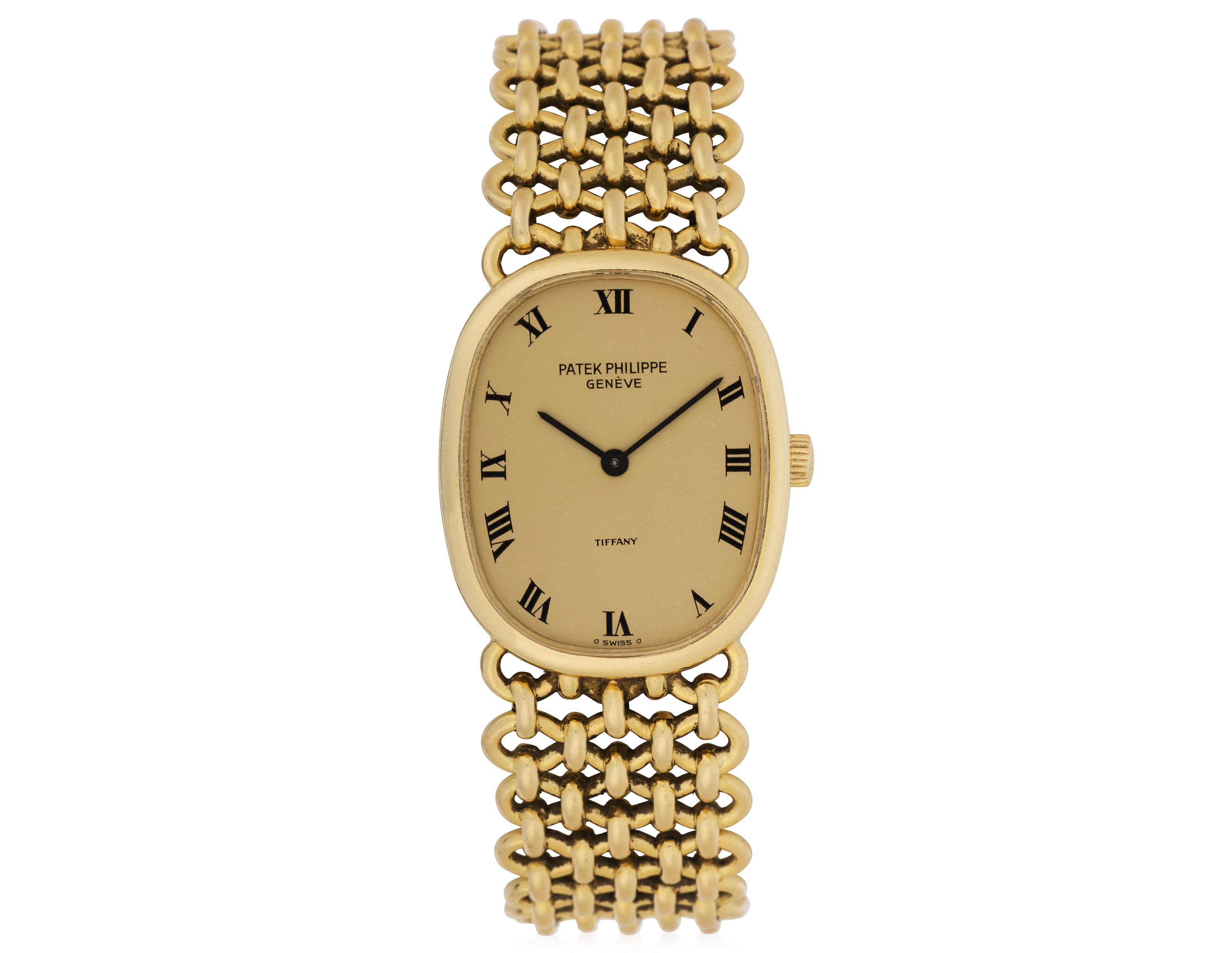 PATEK PHILIPPE LADIES 'ELLIPSE' GOLD BRACELET WATCH, | Christie’s