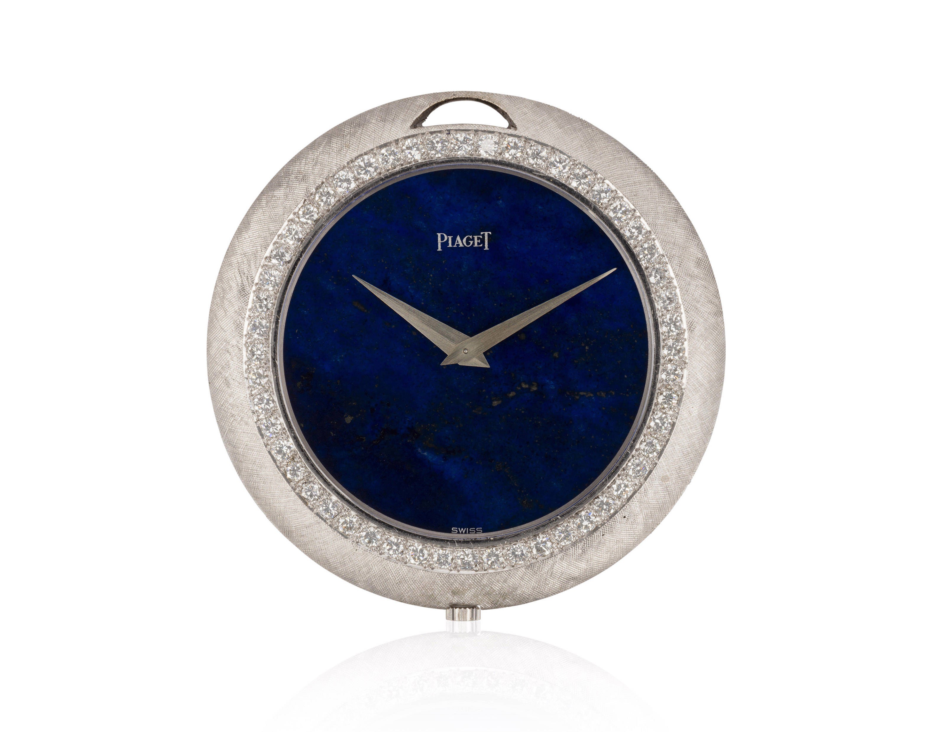 PIAGET DIAMOND SET WHITE GOLD POCKET WATCH, | Christie’s