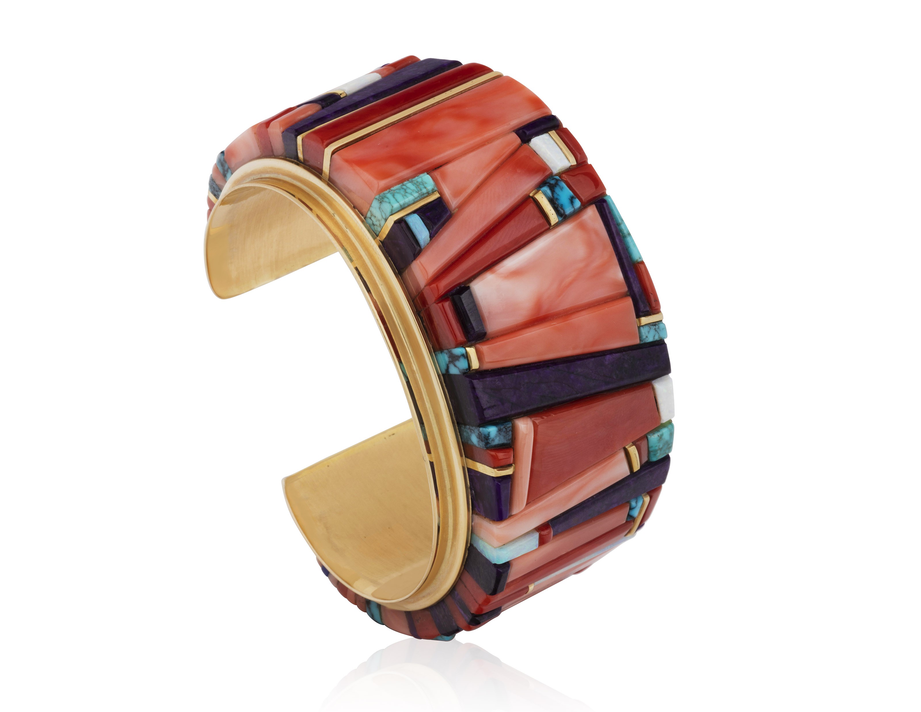 SONWAI MULTI-GEM CUFF BRACELET, | Christie’s