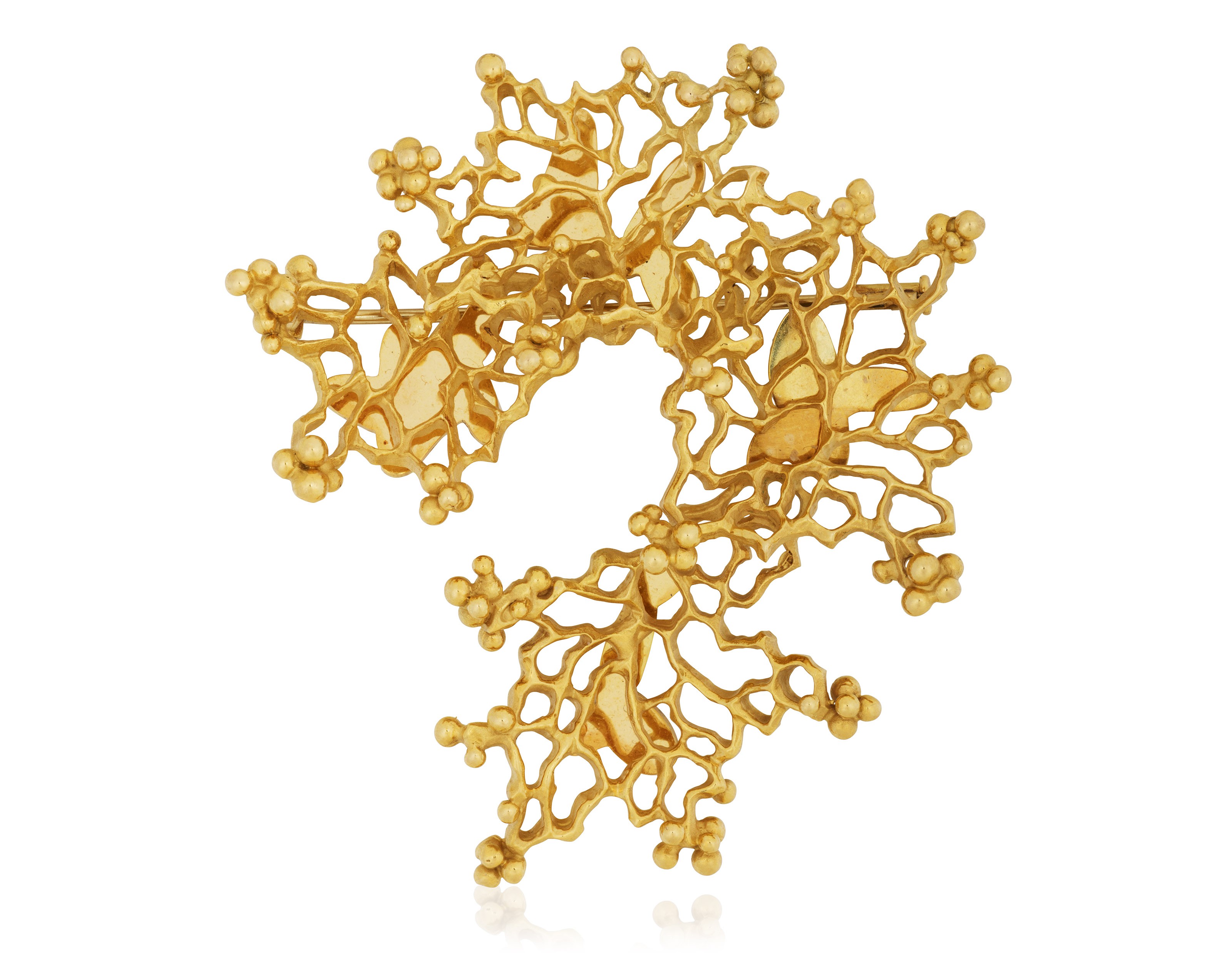 GÜBELIN GOLD BROOCH, | Christie’s