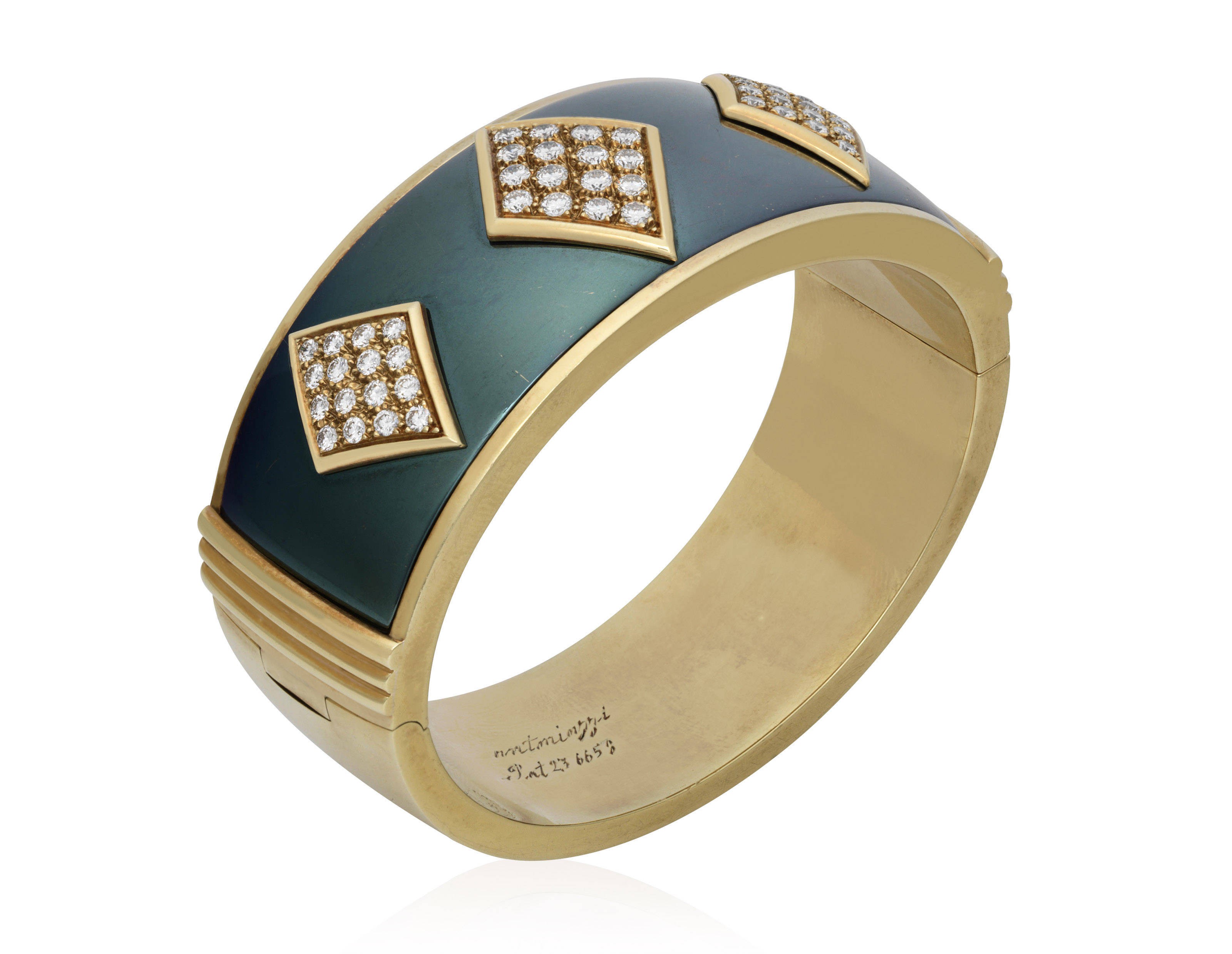 DIAMOND SET CUFF BRACELET, | Christie’s