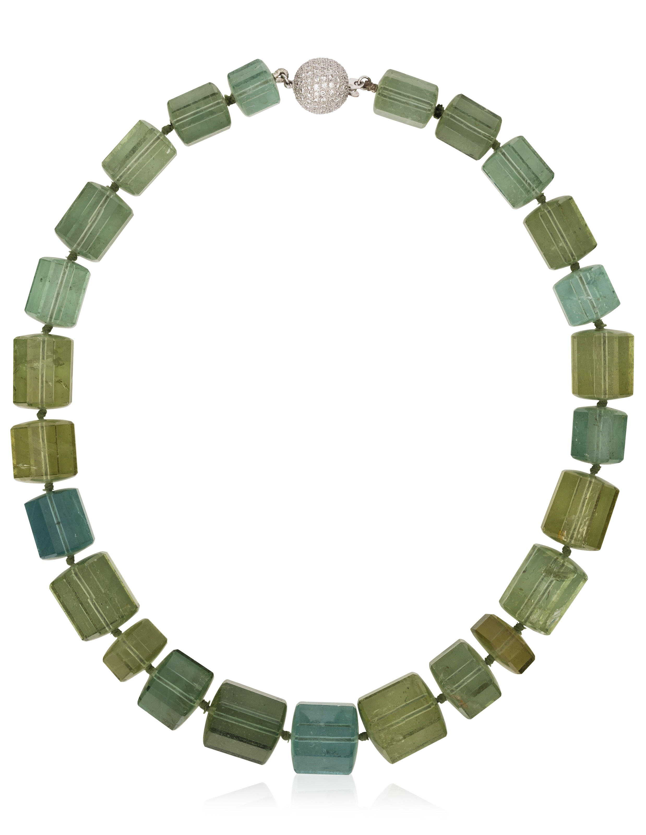 BERYL AND DIAMOND NECKLACE, | Christie’s