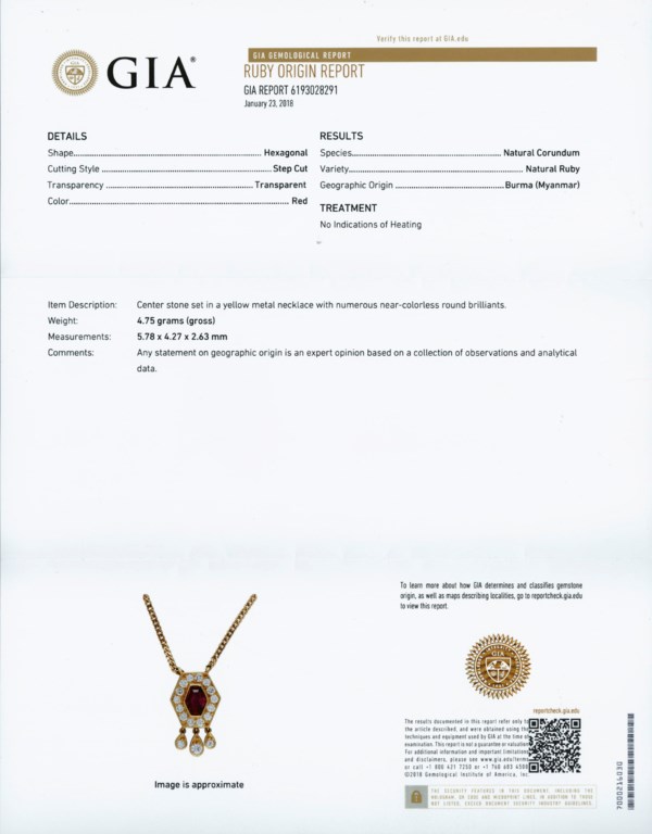 CARTIER RUBY AND DIAMOND PENDANT NECKLACE, | Christie’s