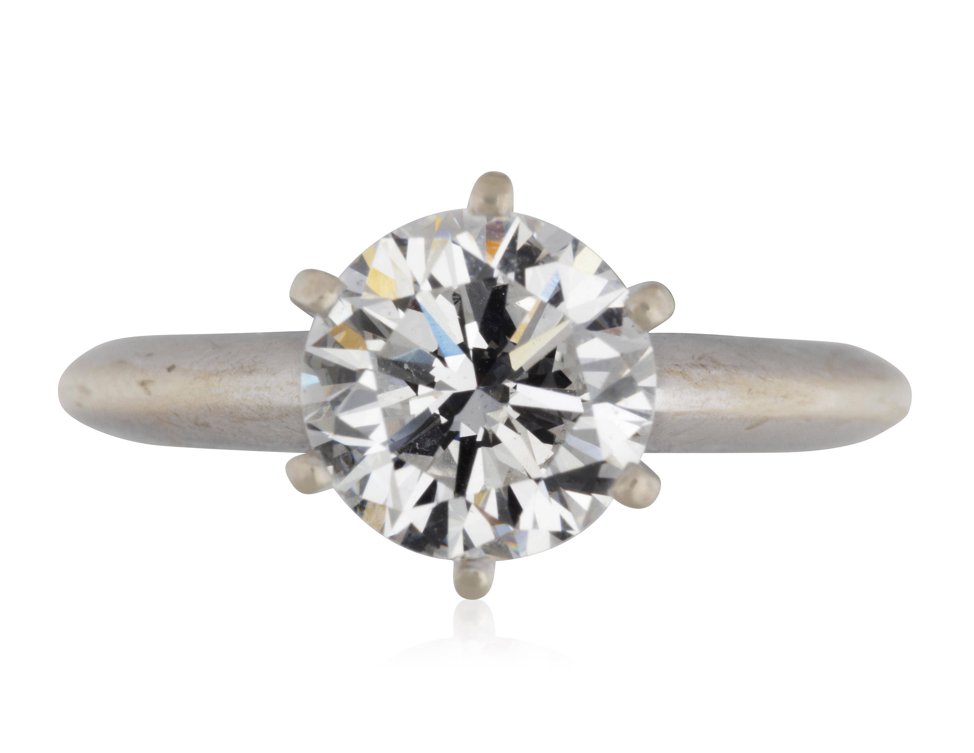 ROUND DIAMOND RING WITH GIA REPORT, | Christie’s