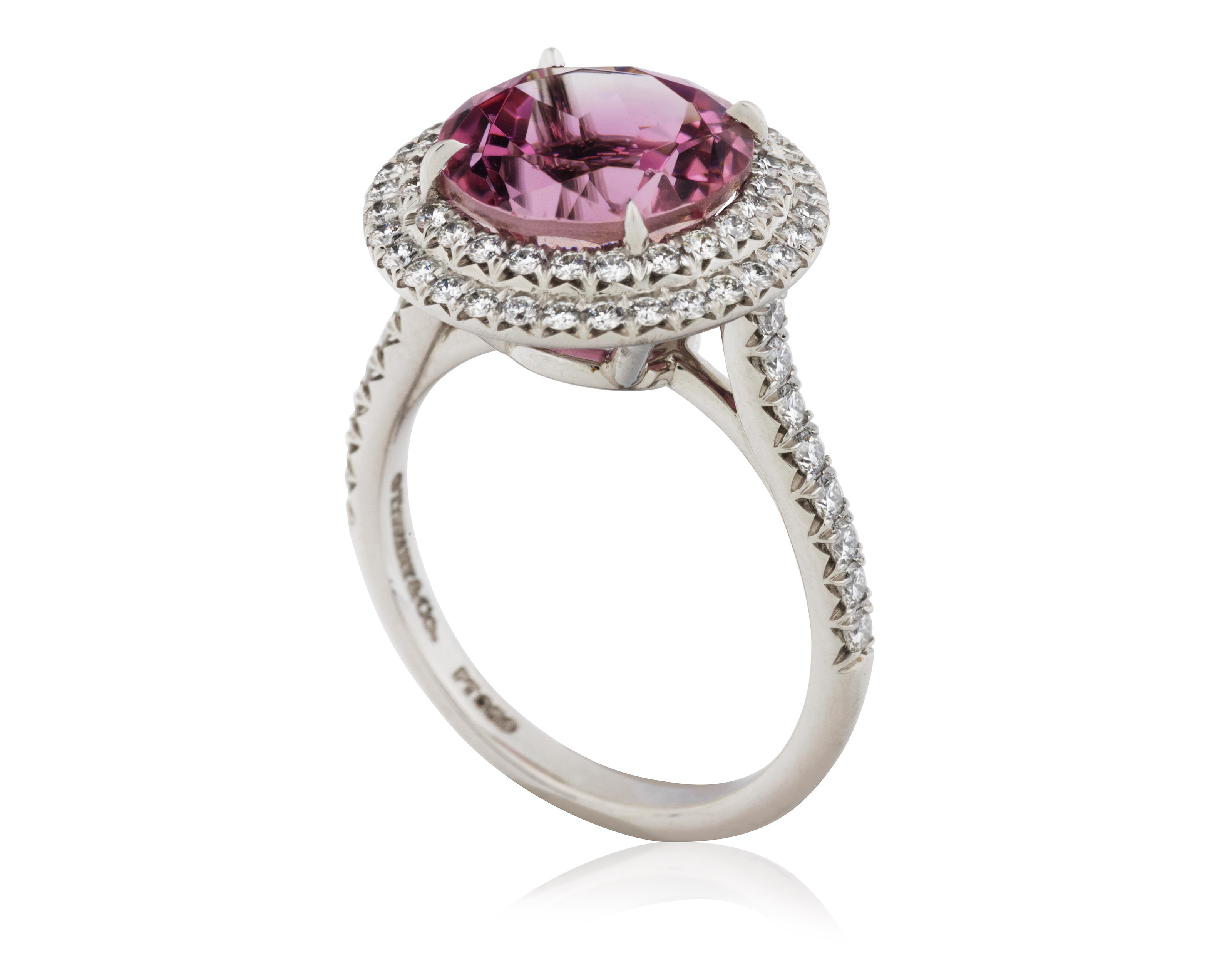 TIFFANY & CO. 'SOLESTE' PINK TOURMALINE AND DIAMOND RING, | Christie’s