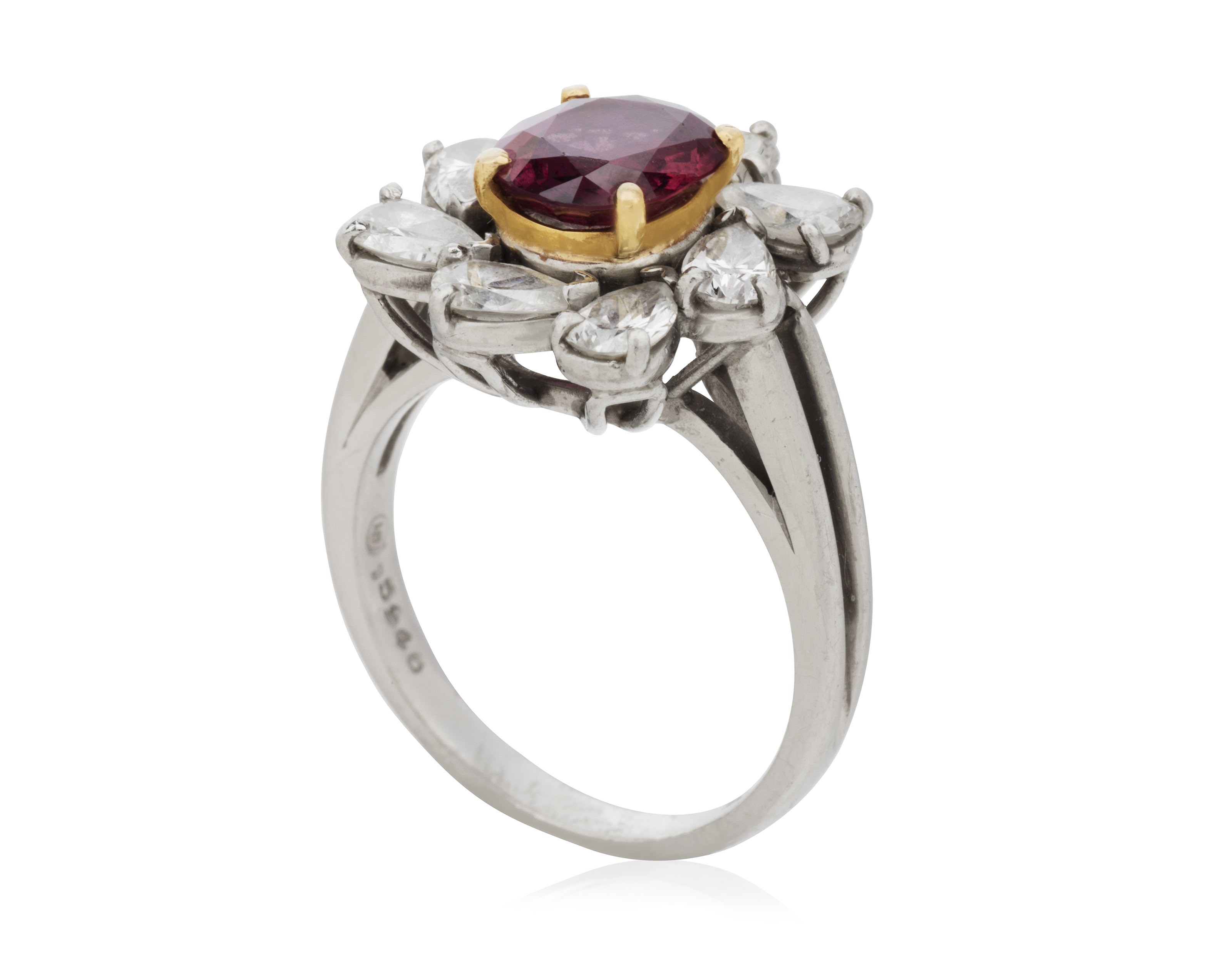 OSCAR HEYMAN & BROTHERS RUBY AND DIAMOND RING, | Christie’s
