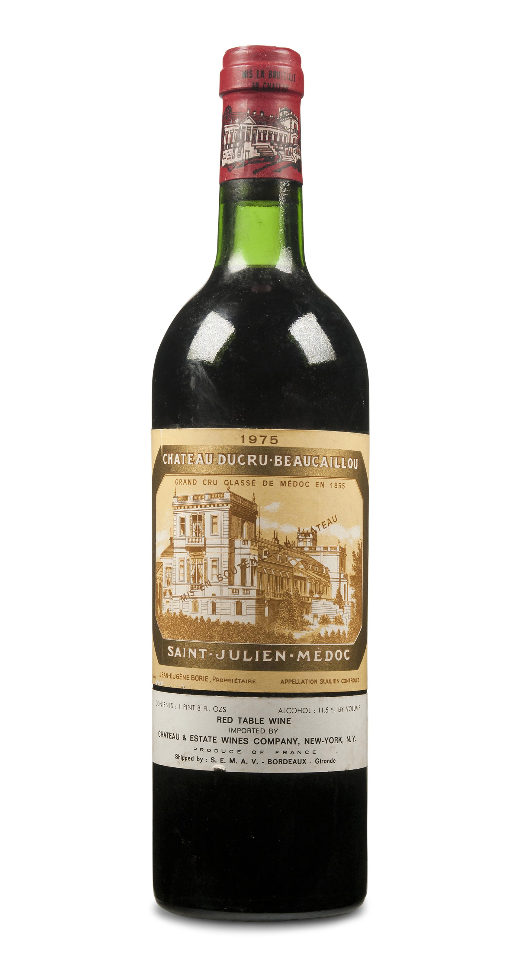 Château Ducru-Beaucaillou 1970, 1975 and 1990, Saint-Julien, 2ème cru ...