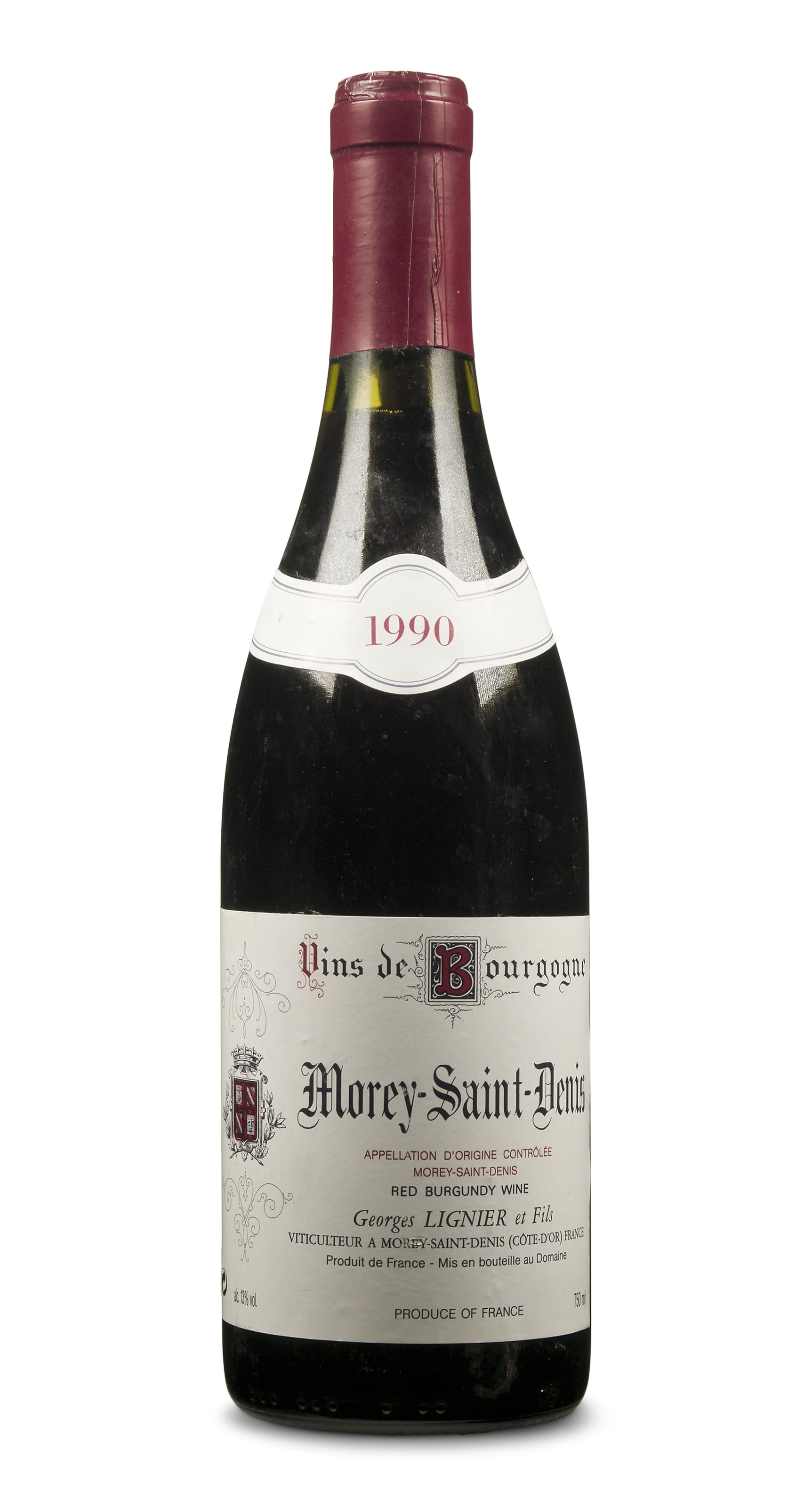 Georges Lignier, Morey-Saint-Denis 1990, Côte de Nuits | Christie’s