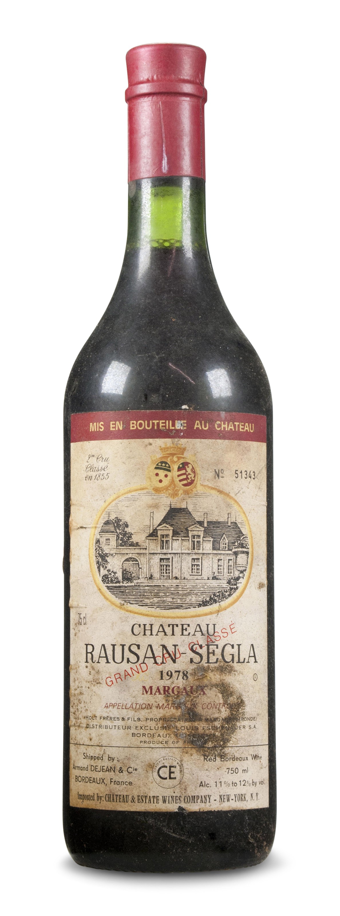 Château Rauzan-Ségla 1978, Margaux, 2ème cru classé | Christie’s