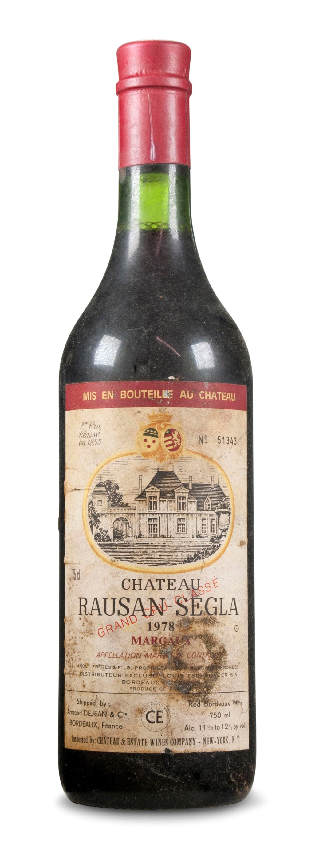 Château Rauzan-Ségla 1978, Margaux, 2ème cru classé | Christie’s