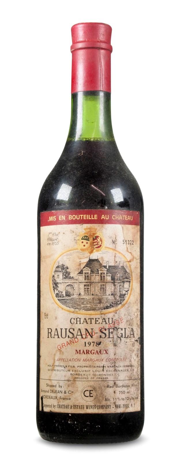 Château Rauzan-Ségla 1978, Margaux, 2ème cru classé | Christie’s
