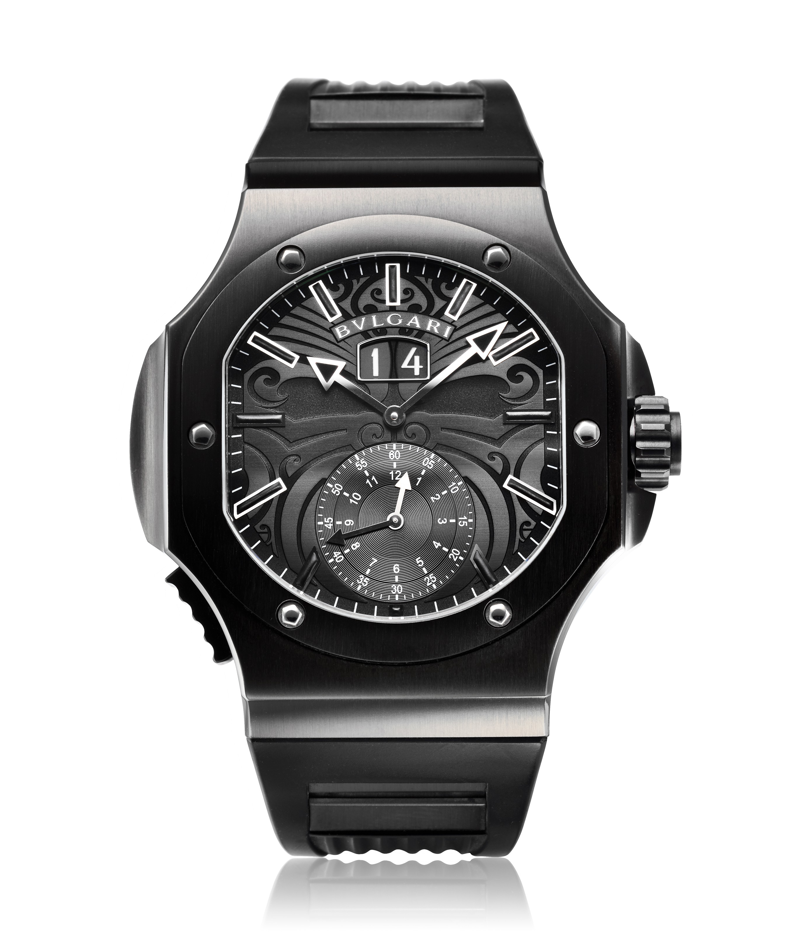 BULGARI / DANIEL ROTH, ENDURER CHRONOSPRINT "ALL BLACKS" EDITION, REF ...
