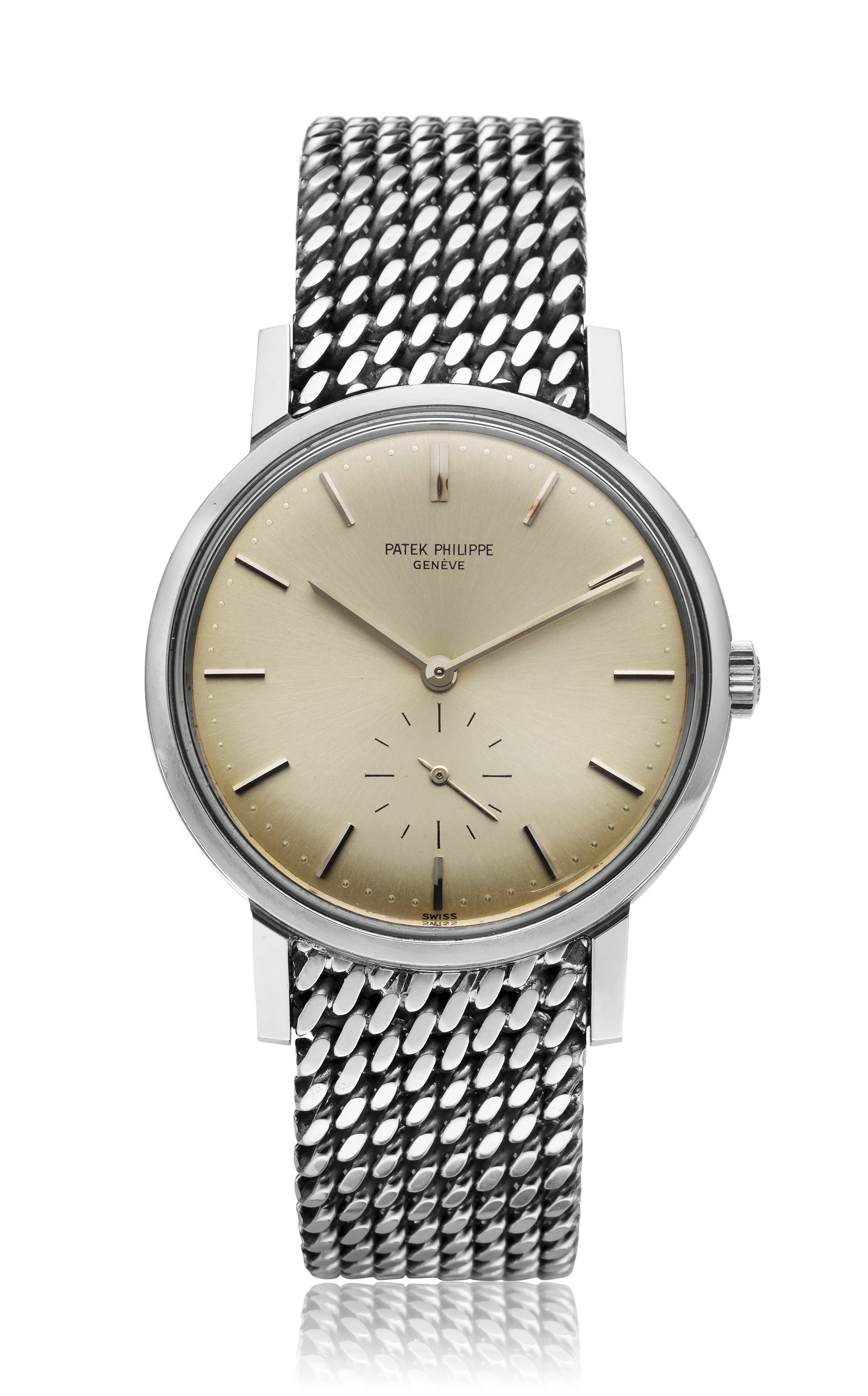 PATEK PHILIPPE, STEEL GAY FRERES BRACELET WATCH, REF. 3466, | Christie’s