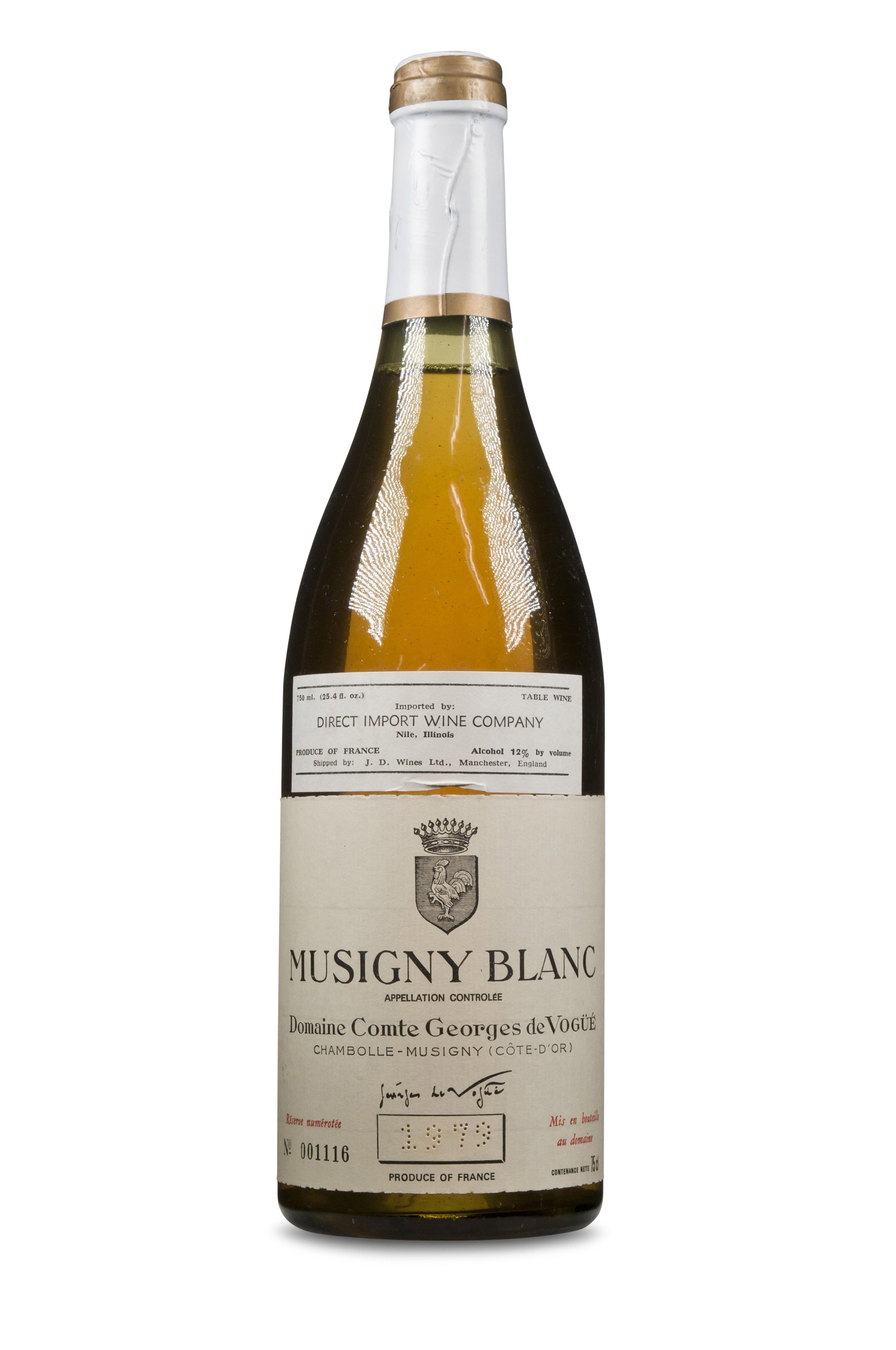 Comte Georges de Vogüé, Musigny Blanc 1979, Grand Cru, Côte de Nuits ...
