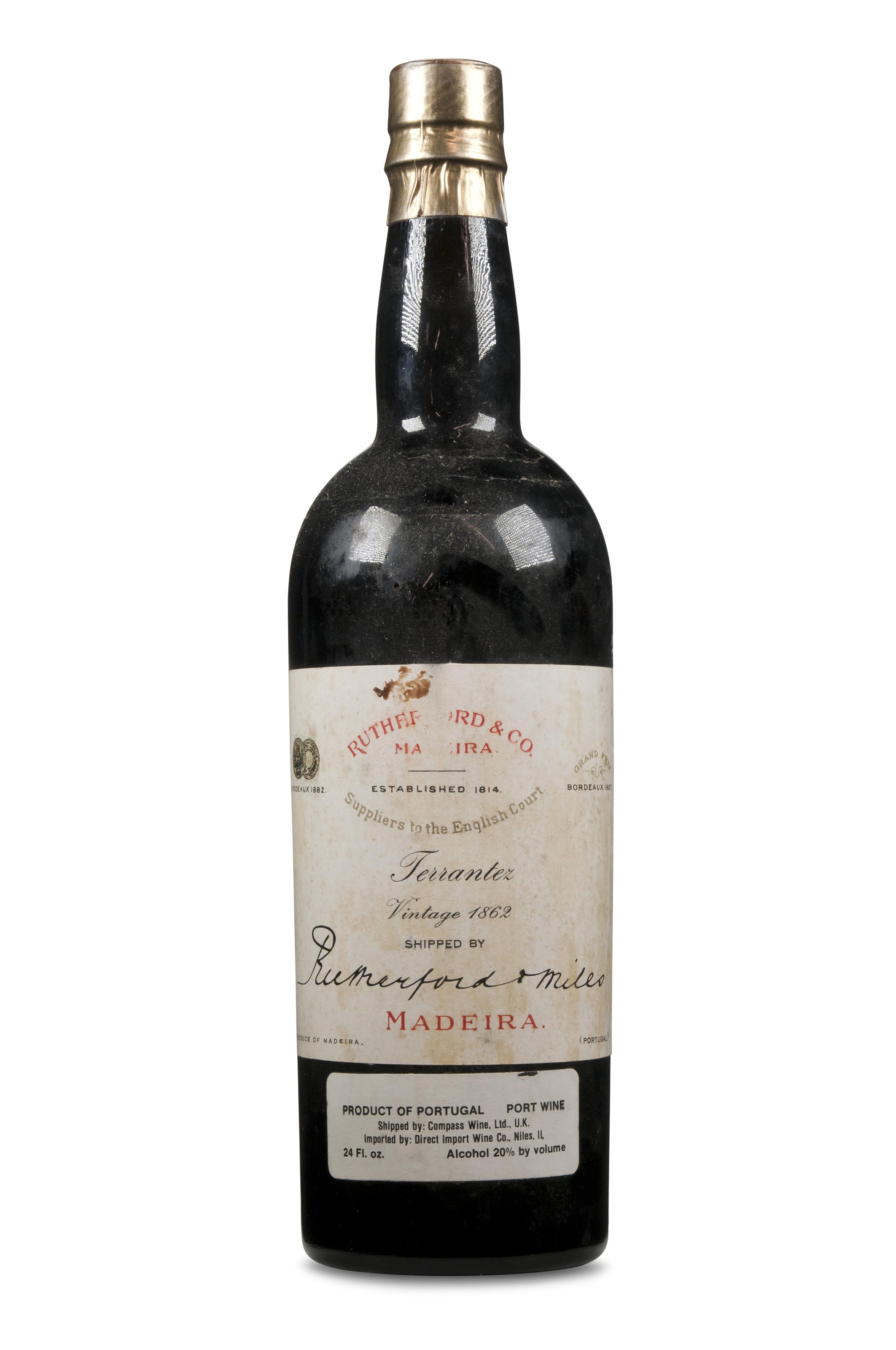 Rutherford & Miles, Terrantez 1862, Madeira | Christie’s