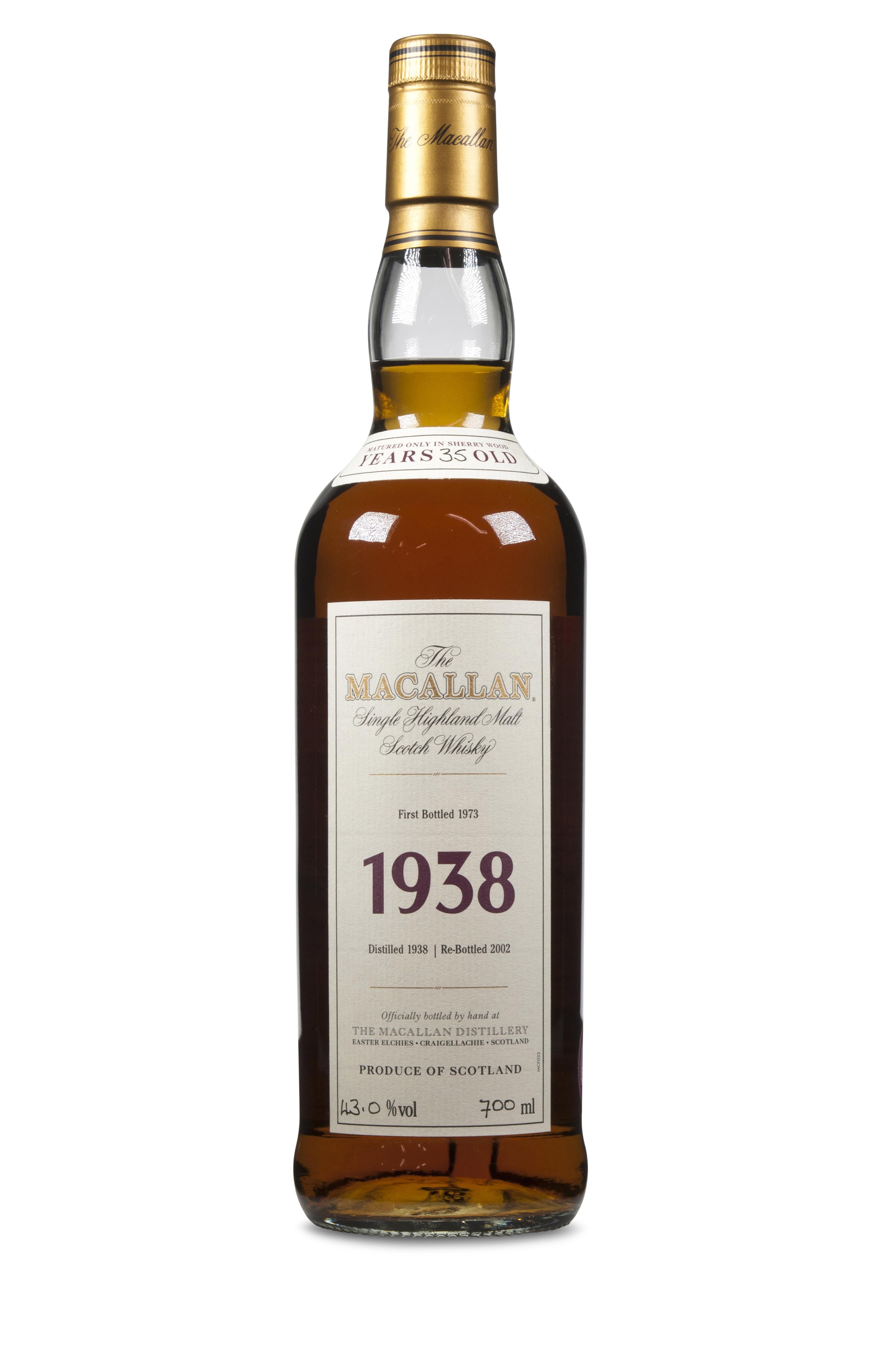 The Macallan Fine and Rare-1938-35 year old, Speyside | Christie’s