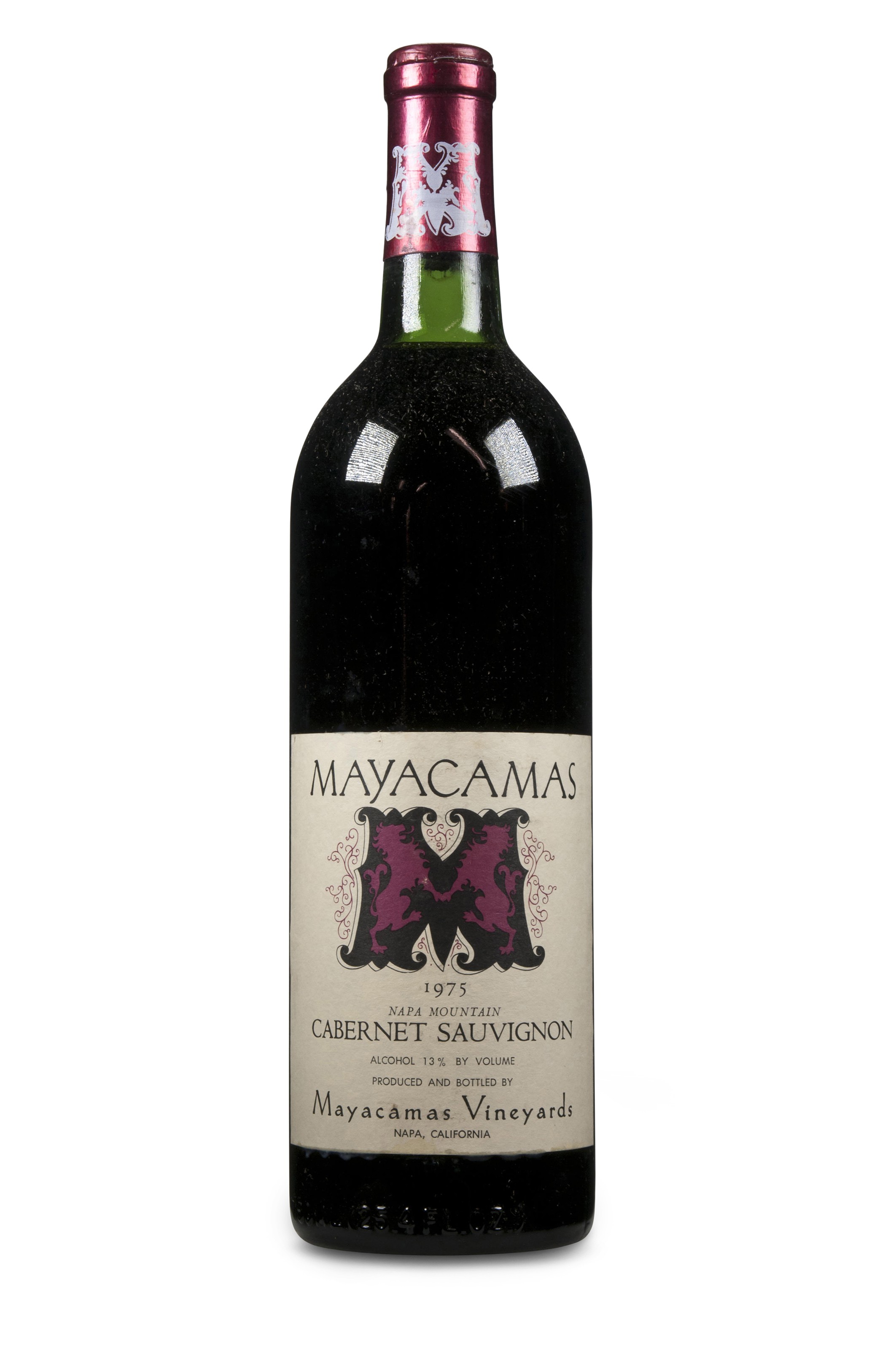 Mayacamas Vineyards, Cabernet Sauvignon 1975, Napa Valley | Christie’s