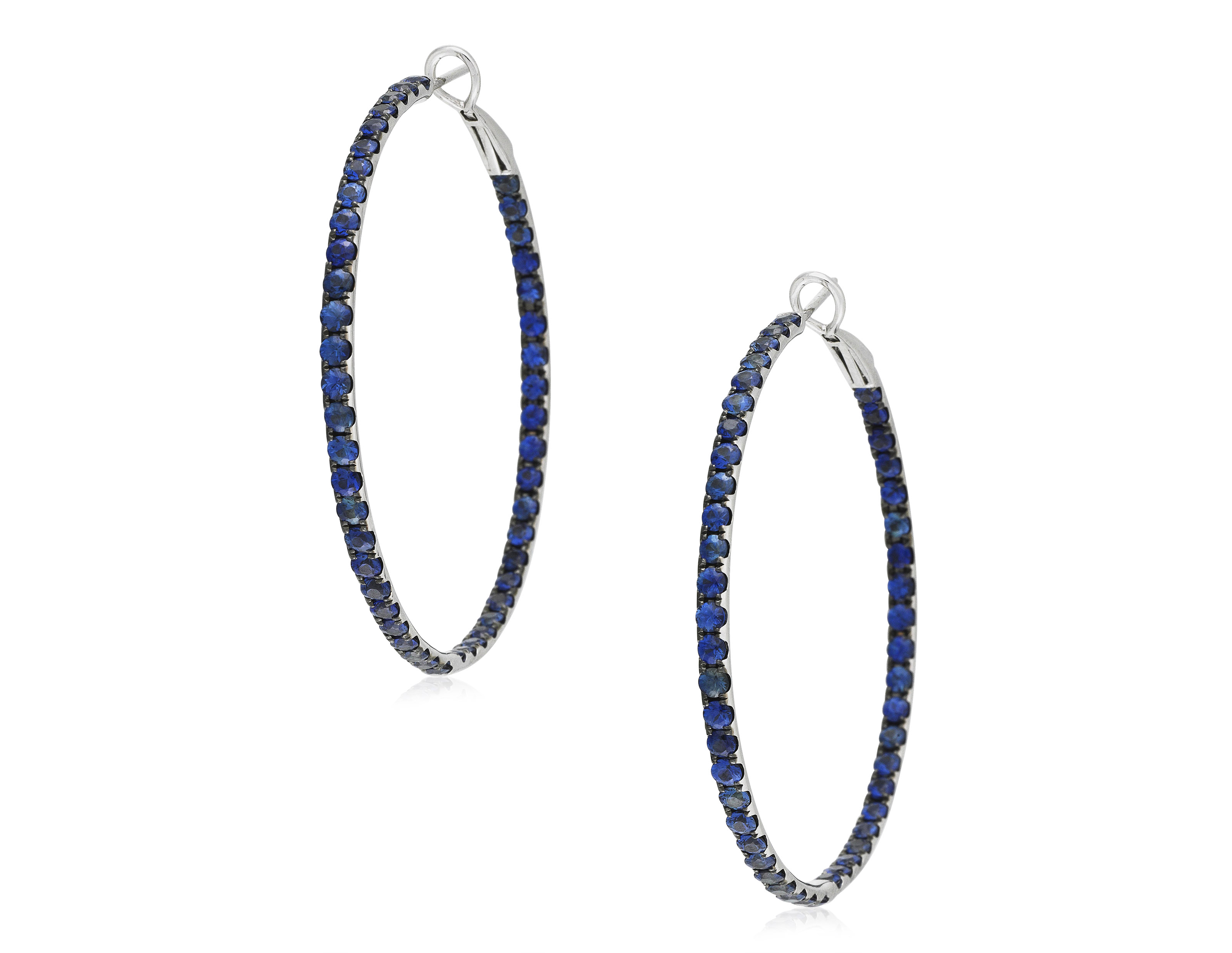 SAPPHIRE HOOP EARRINGS, | Christie’s