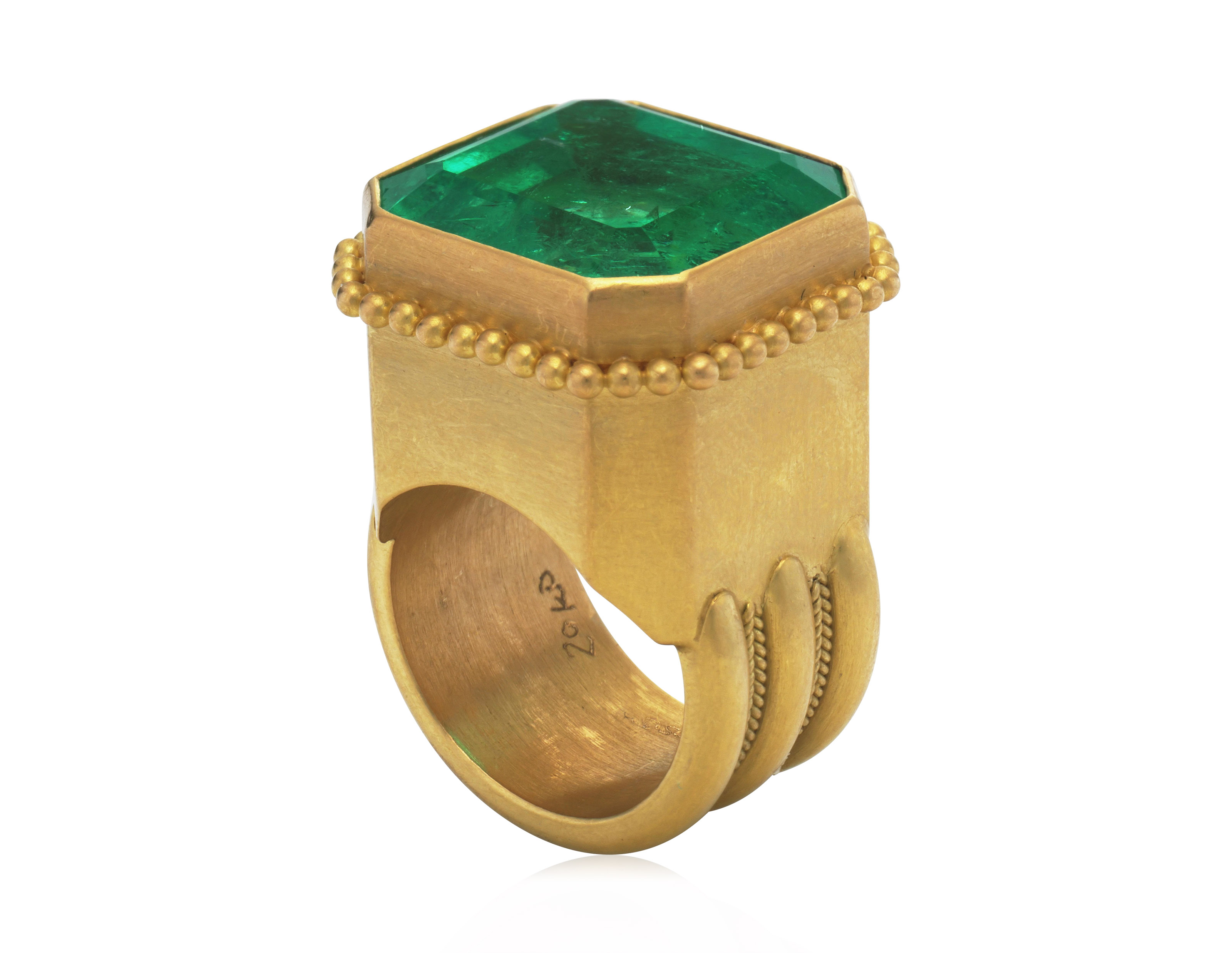 REINSTEIN ROSS EMERALD RING WITH GIA REPORT, | Christie’s