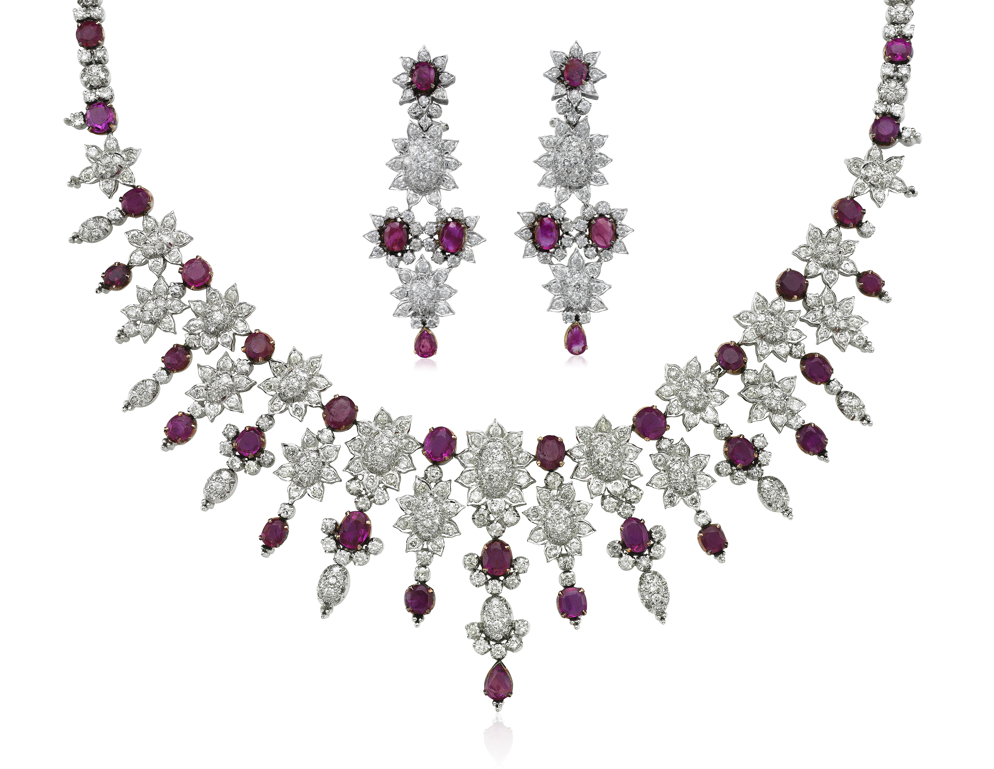 GROUP OF RUBY AND DIAMOND JEWELRY, | Christie’s
