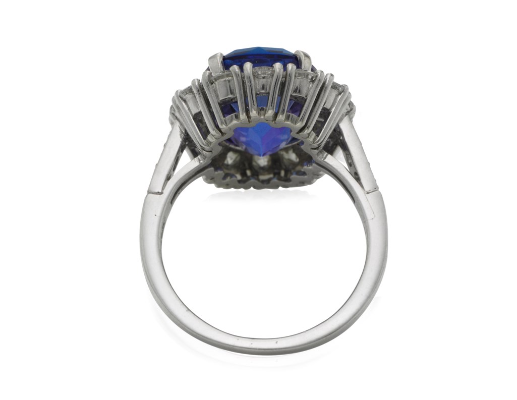 TIFFANY & CO. TANZANITE AND DIAMOND 'LEGACY' RING, | Christie’s