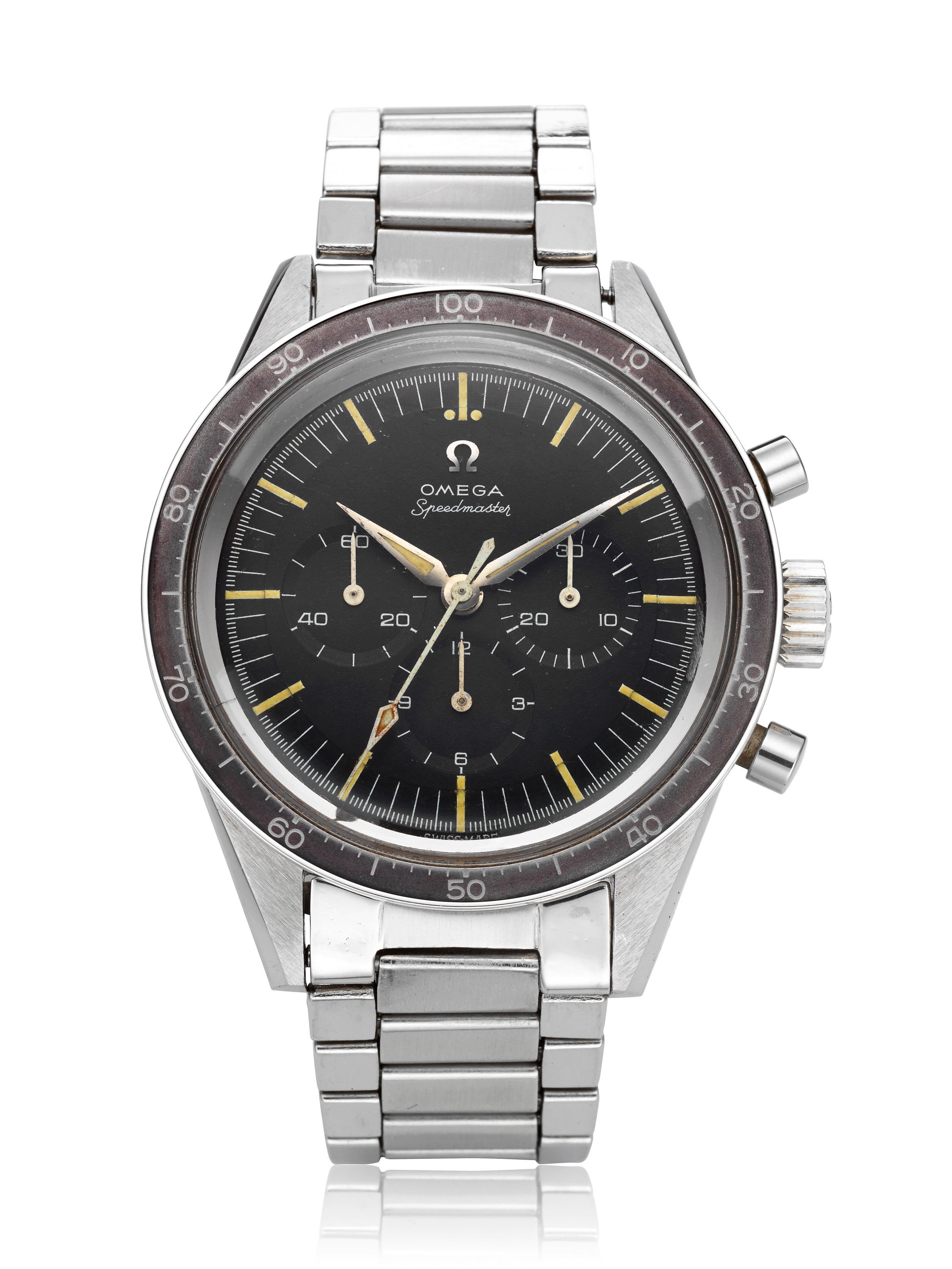 OMEGA, SPEEDMASTER 'DECIMAL SCALE BEZEL', REF. 2998-61, | Christie’s