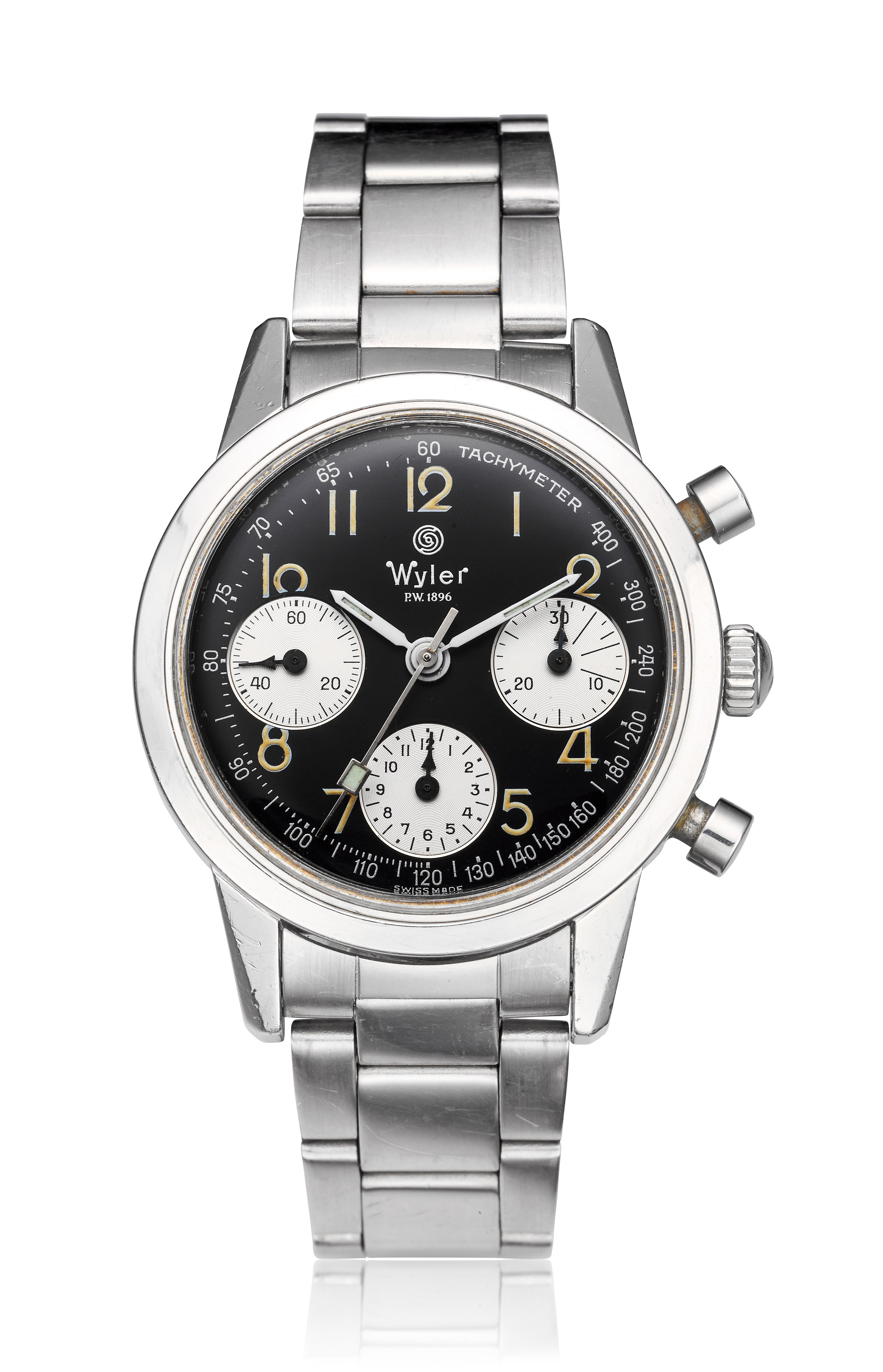 WYLER, STAINLESS STEEL CHRONOGRAPH, | Christie’s