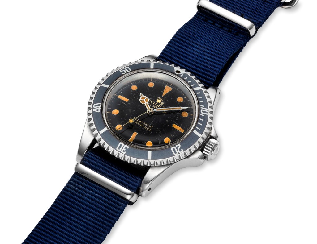 ROLEX, SUBMARINER "GHOST BEZEL", REF. 5513, | Christie’s