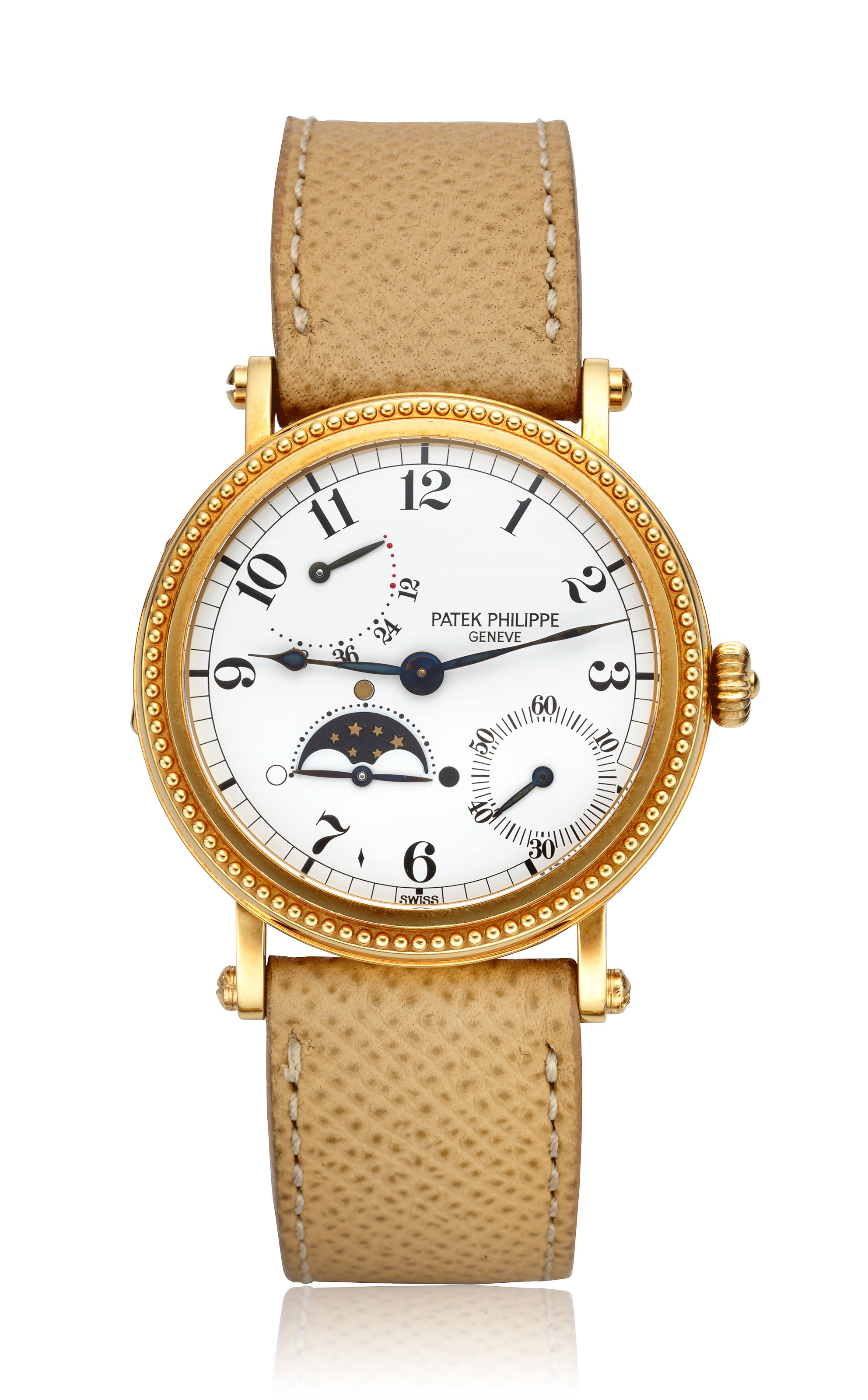 PATEK PHILIPPE, 18K OFFICER'S CASE BACK, REF. 5015, | Christie’s
