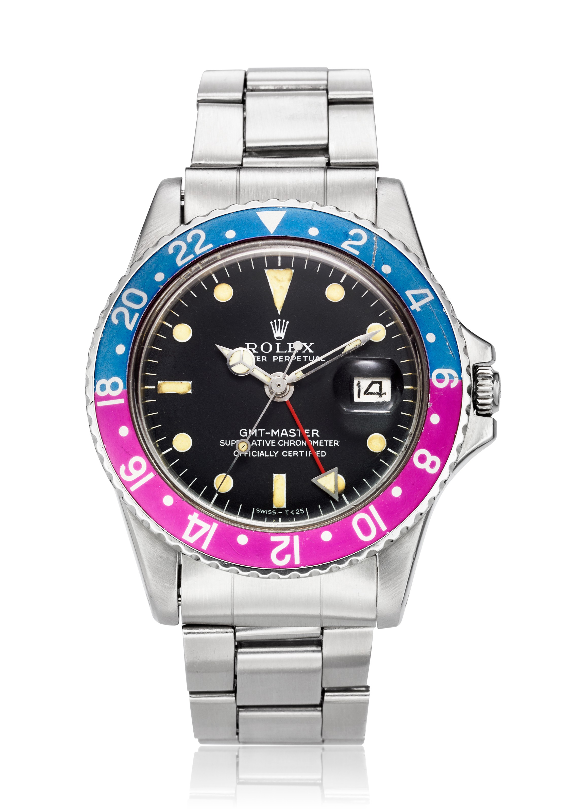 ROLEX, GMT-MASTER "FUCHSIA", REF. 1675, | Christie’s