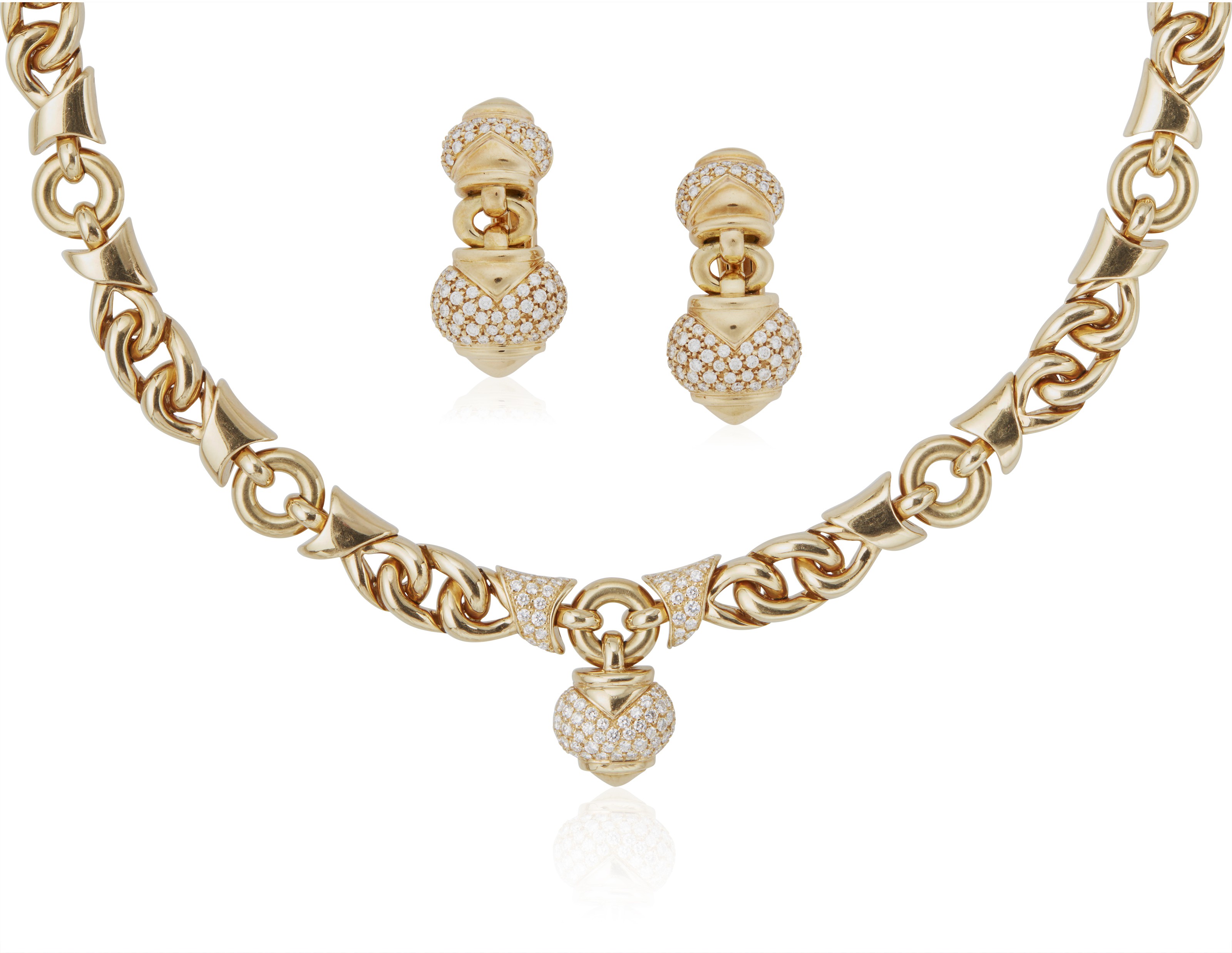 BULGARI SET OF DIAMOND AND GOLD JEWELRY, | Christie’s