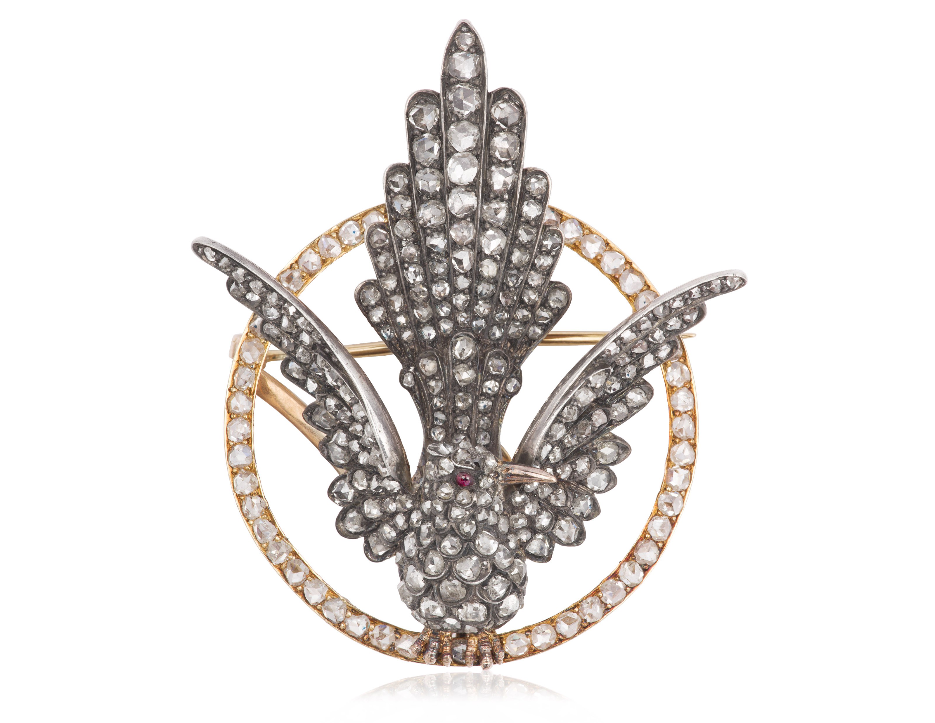DIAMOND BIRD BROOCH, | Christie’s