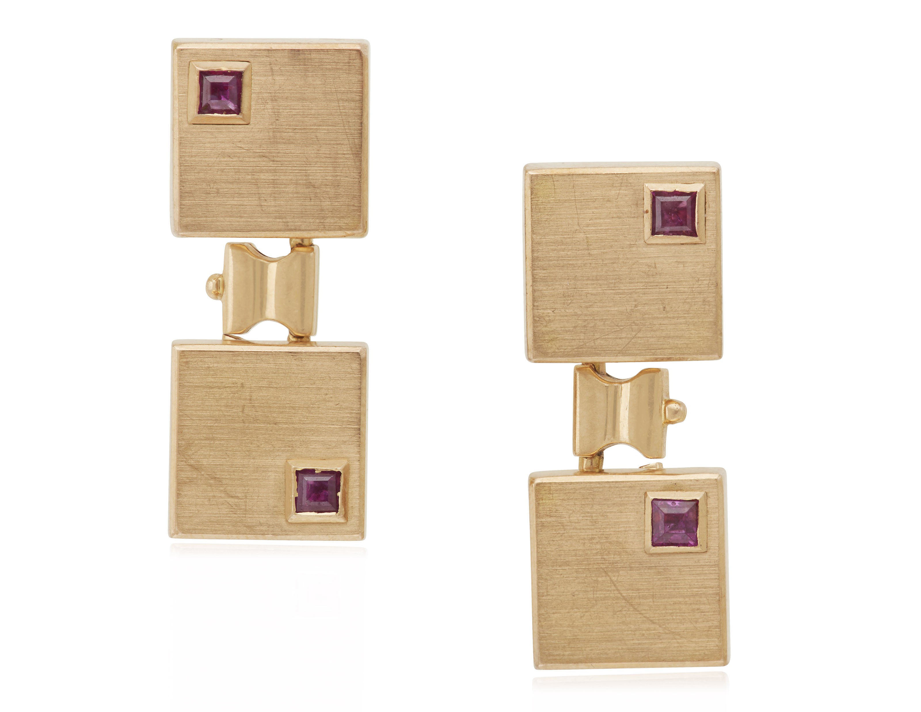 RUBY AND GOLD CUFFLINKS, | Christie’s
