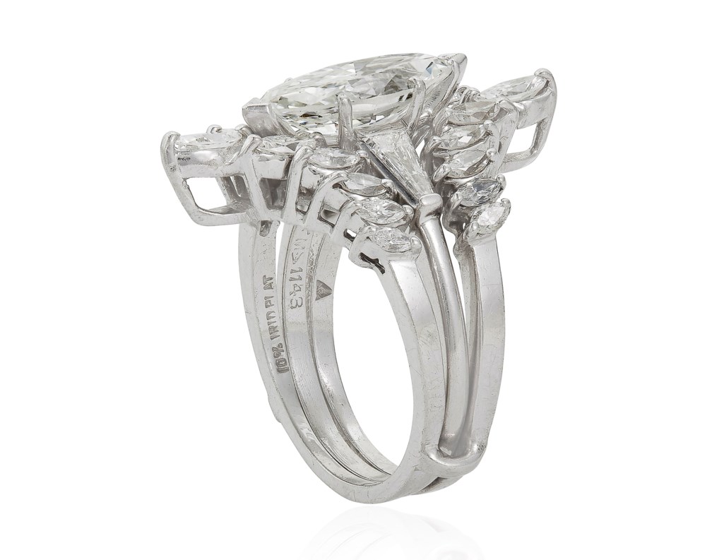 MARQUISE DIAMOND RING WITH GIA REPORT AND RING JACKET, | Christie’s