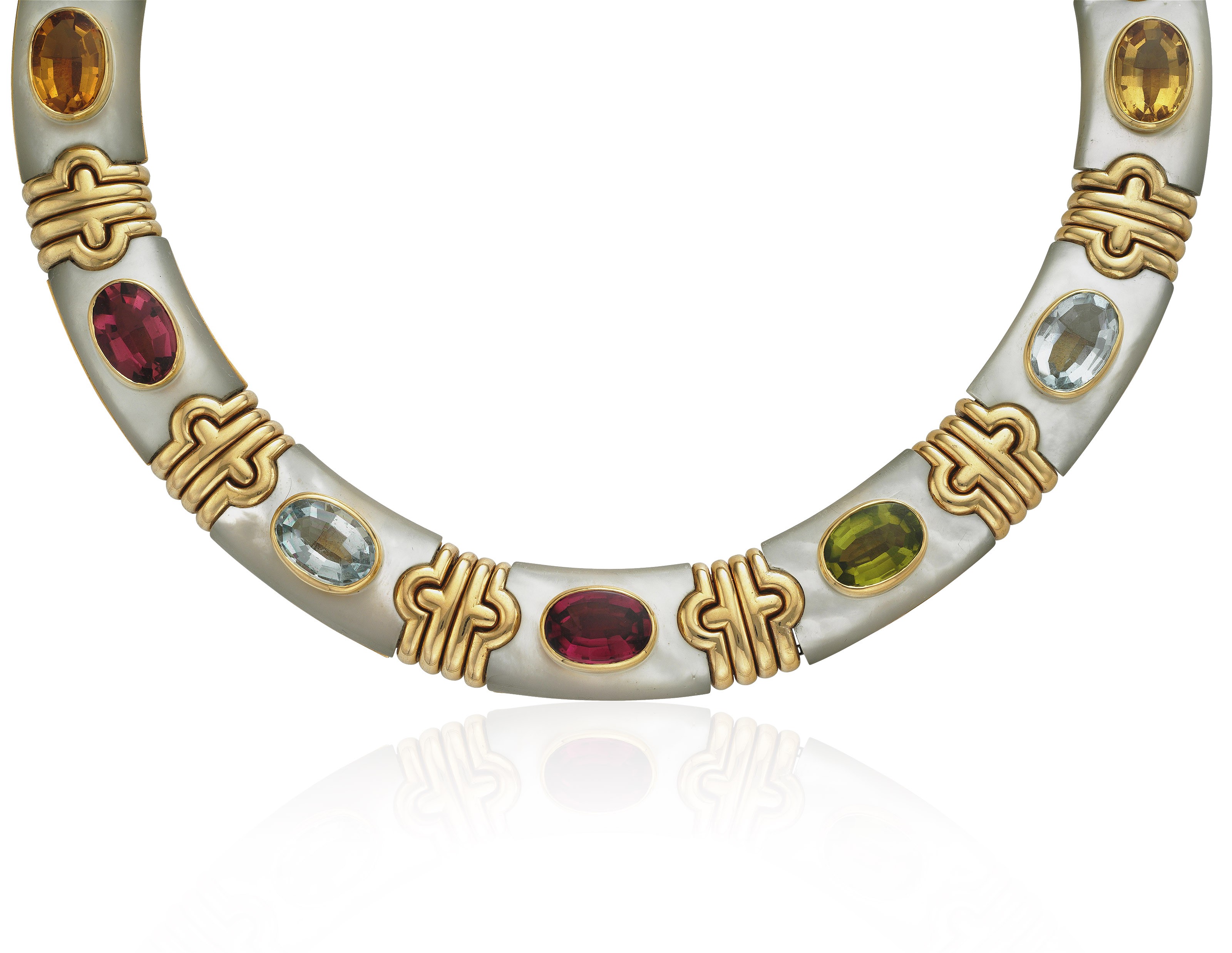 BULGARI 'PARENTESI' MULTI GEM NECKLACE, | Christie’s
