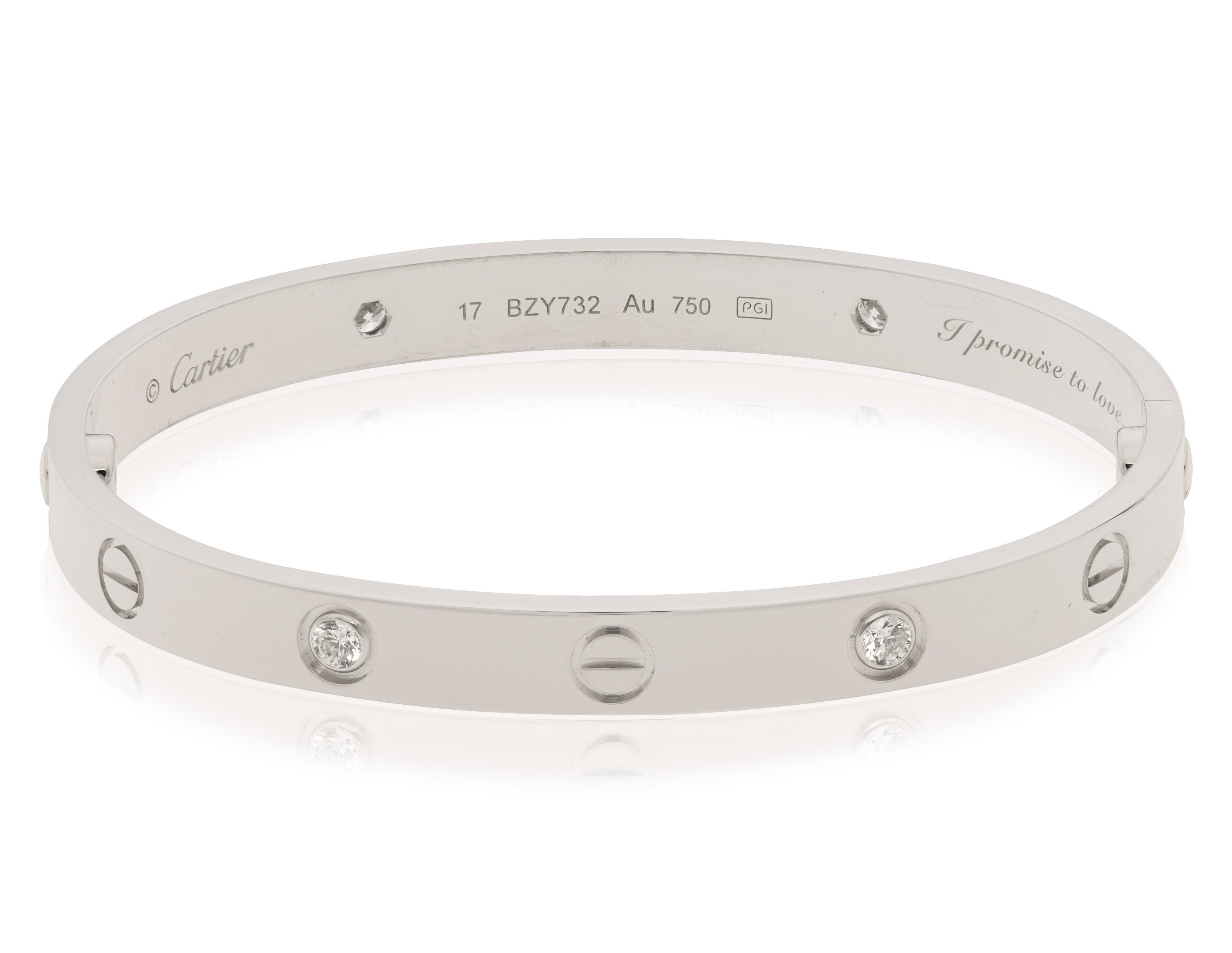 CARTIER DIAMOND 'LOVE' BANGLE, | Christie’s