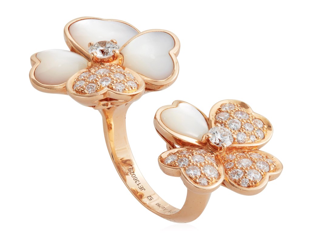 VAN CLEEF & ARPELS 'COSMOS' BETWEEN THE FINGER RING, | Christie’s