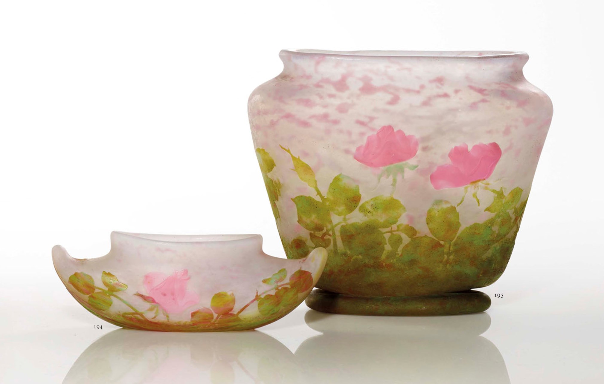DAUM, A 'Roses' Bowl, circa 1910 | Christie's