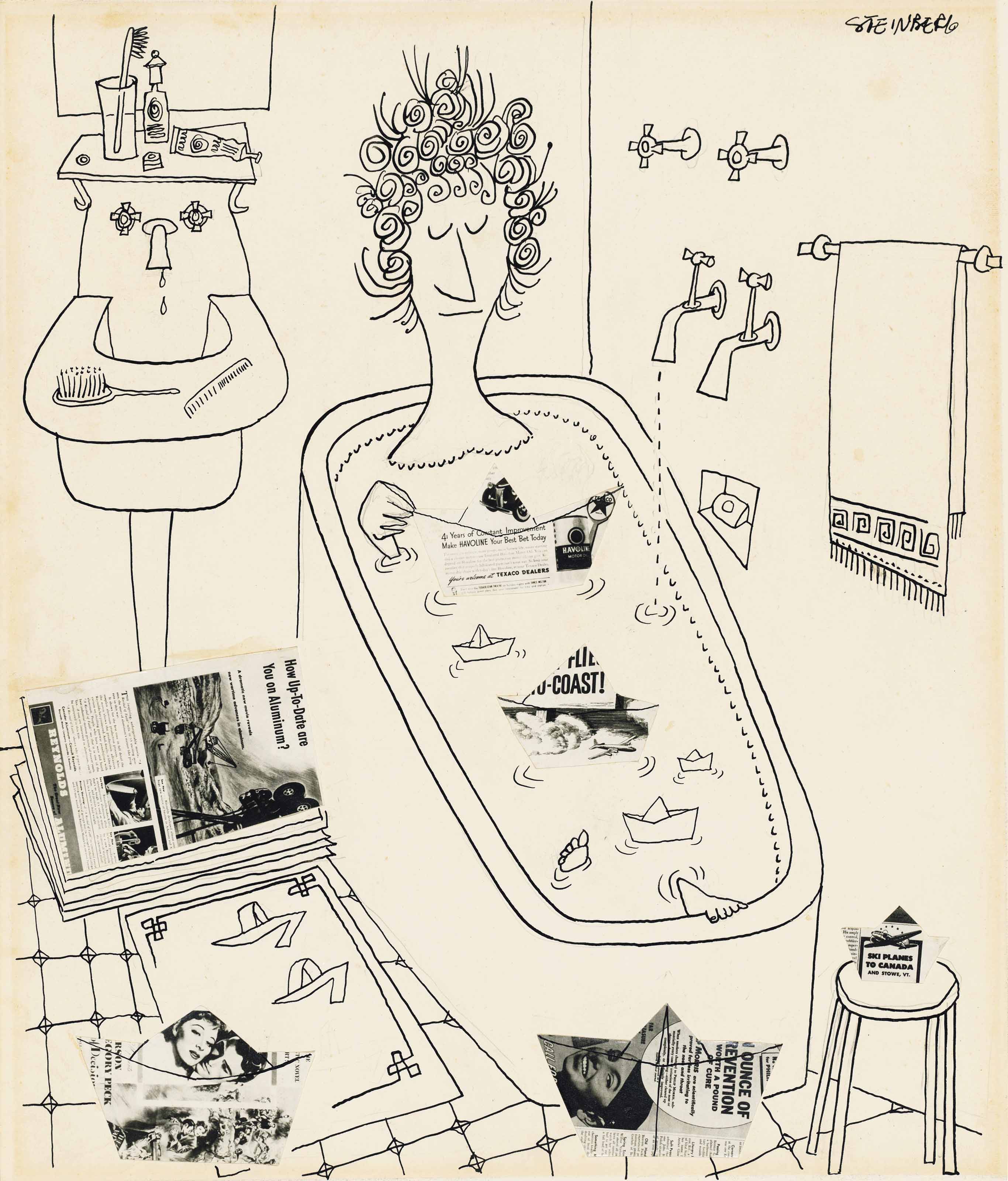 SAUL STEINBERG (1914-1999), Untitled | Christie’s