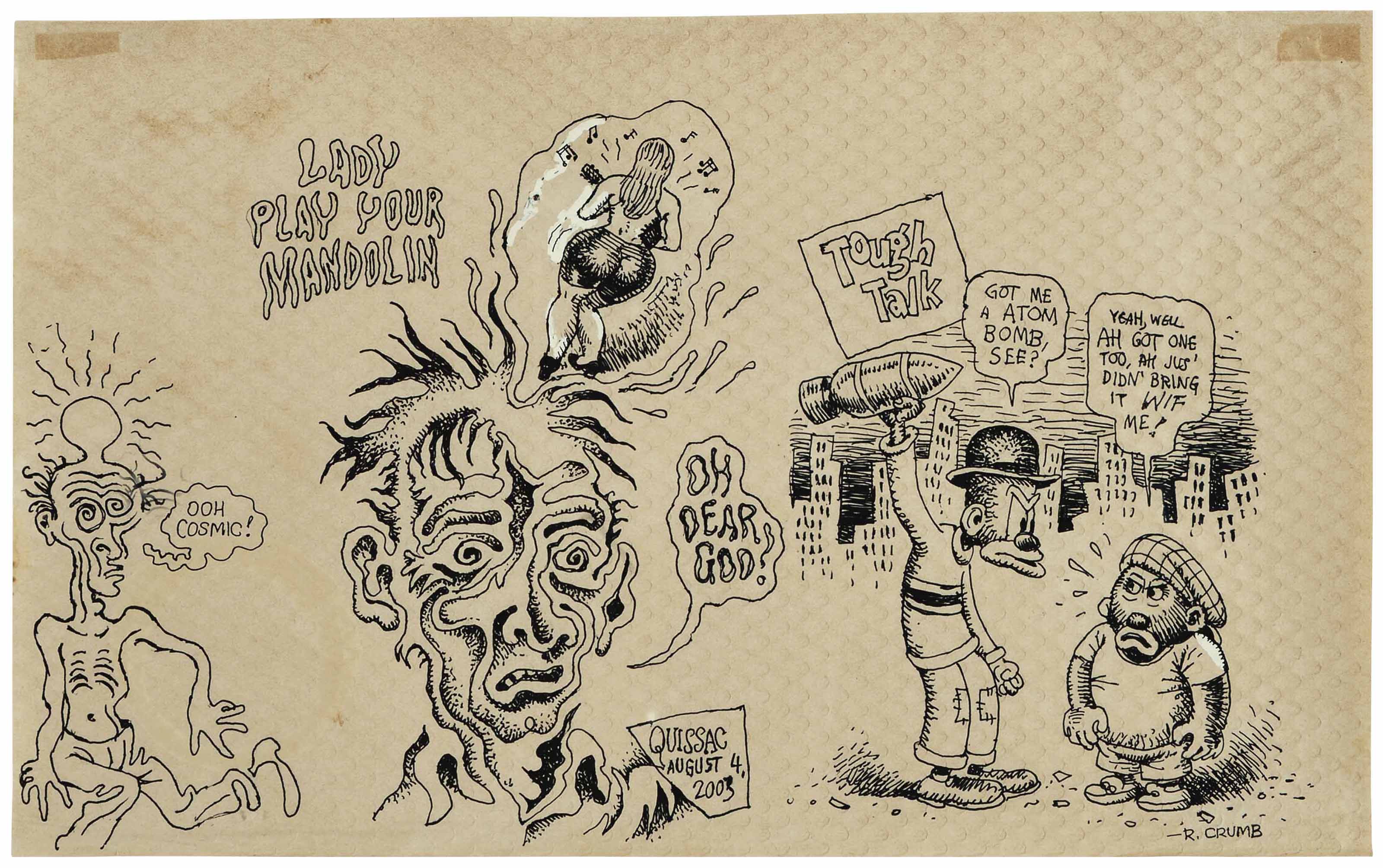 R. CRUMB (B. 1943), Lady Play Your Mandolin | Christie’s