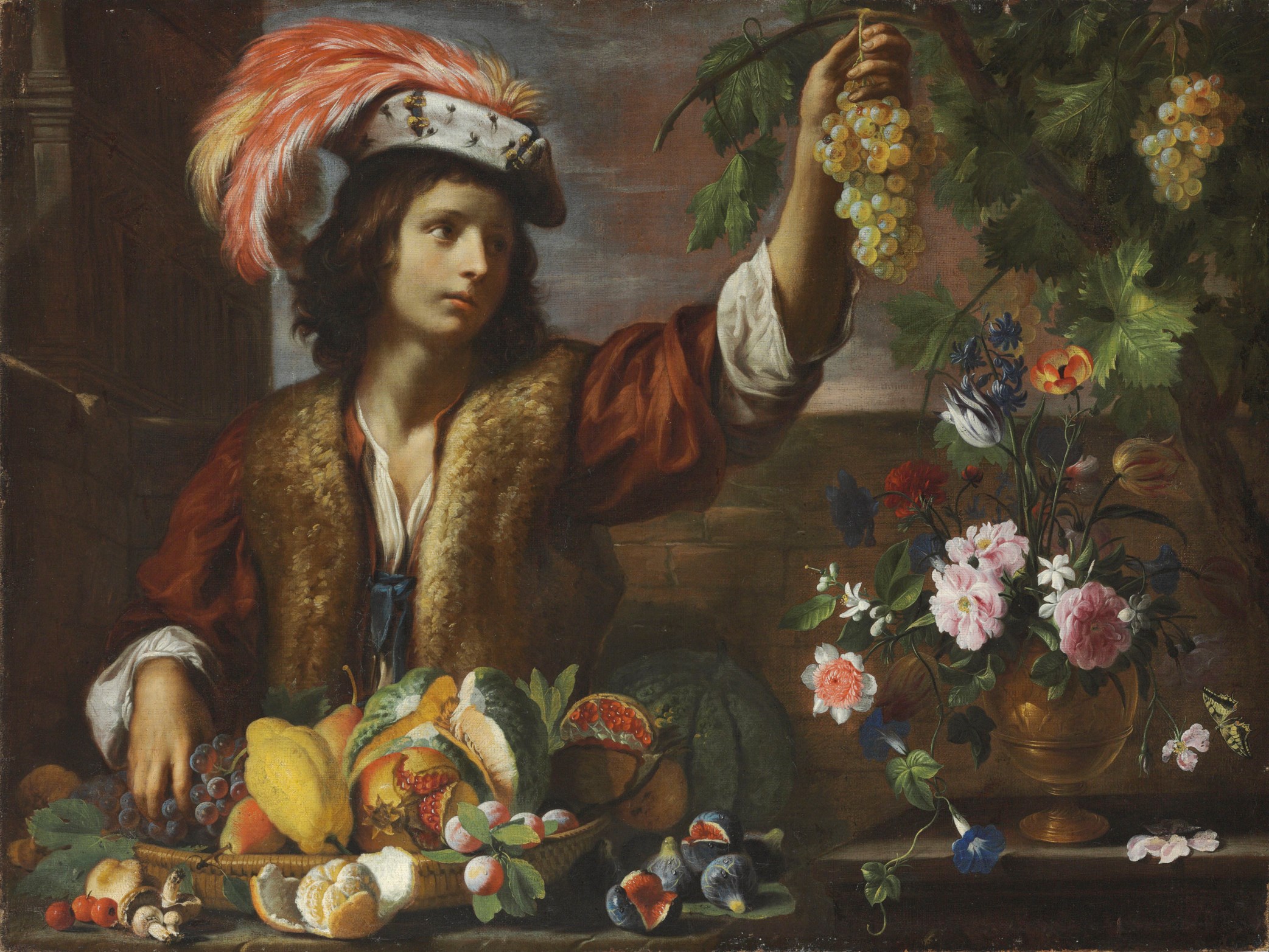 Attributed to Giovanni Stanchi and Workshop (Rome c. 1645-1672 ?), A ...