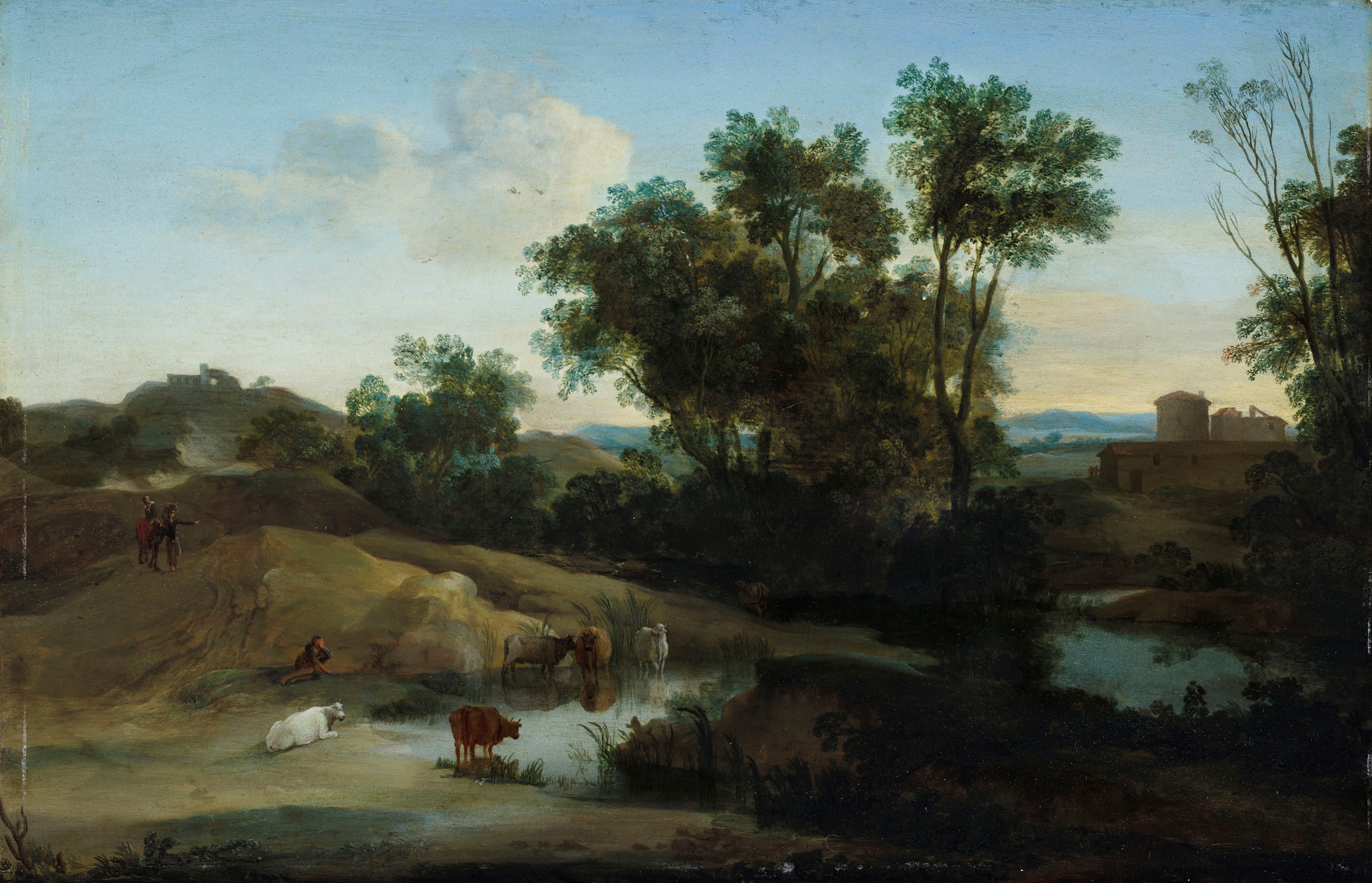 Herman van Swanevelt (Woerden c. 1600-1655 Paris), An Italianate ...