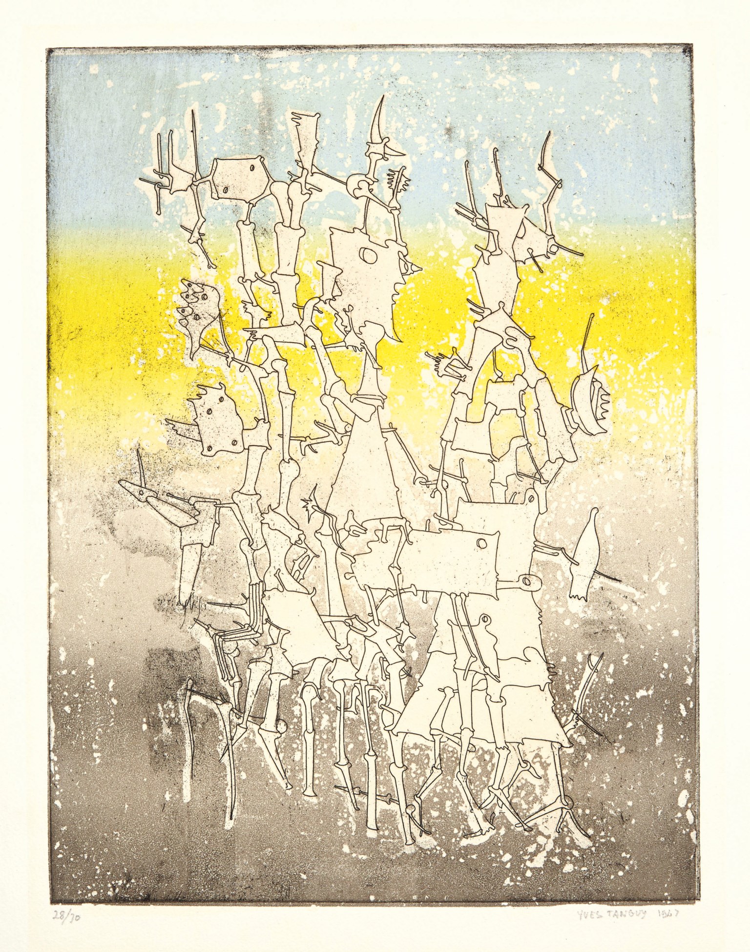 YVES TANGUY (1900-1955), Rhabdomancie, from Brunidor Portfolio Number I ...