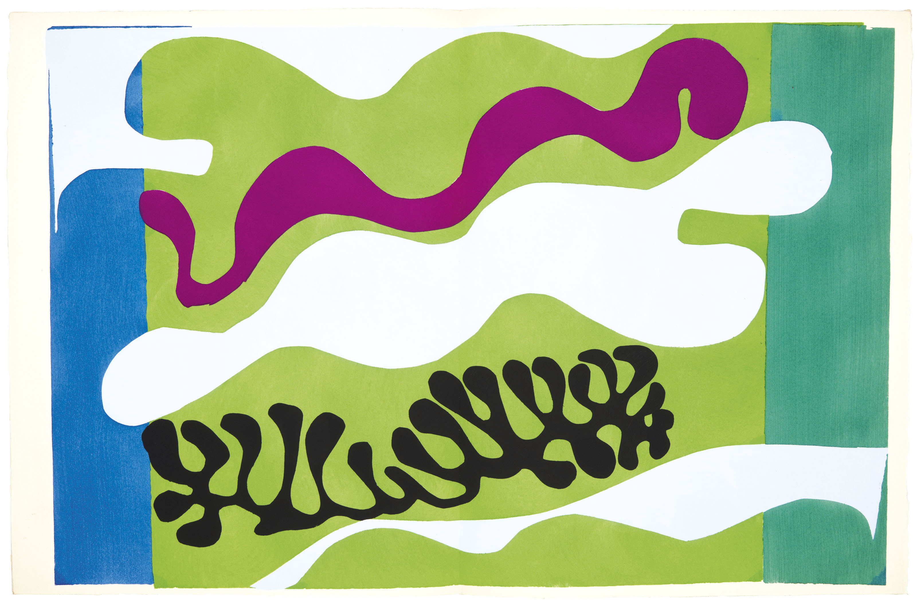 Henri Matisse Collage Original