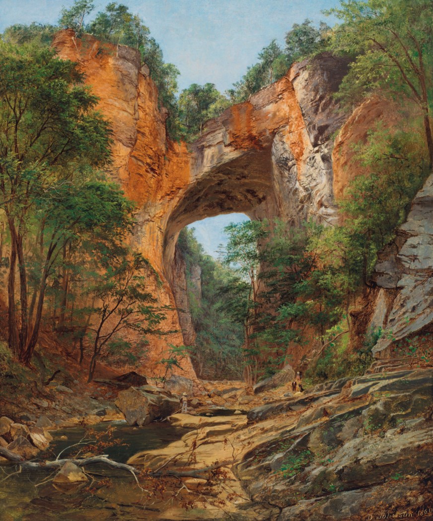 David Johnson (1827-1908), The Natural Bridge of Virginia | Christie's